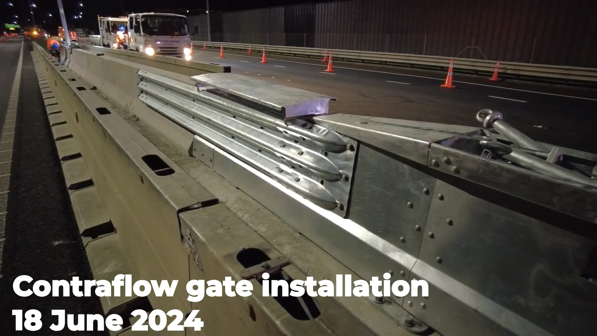 Contraflow gate 18 June 2024 on Vimeo