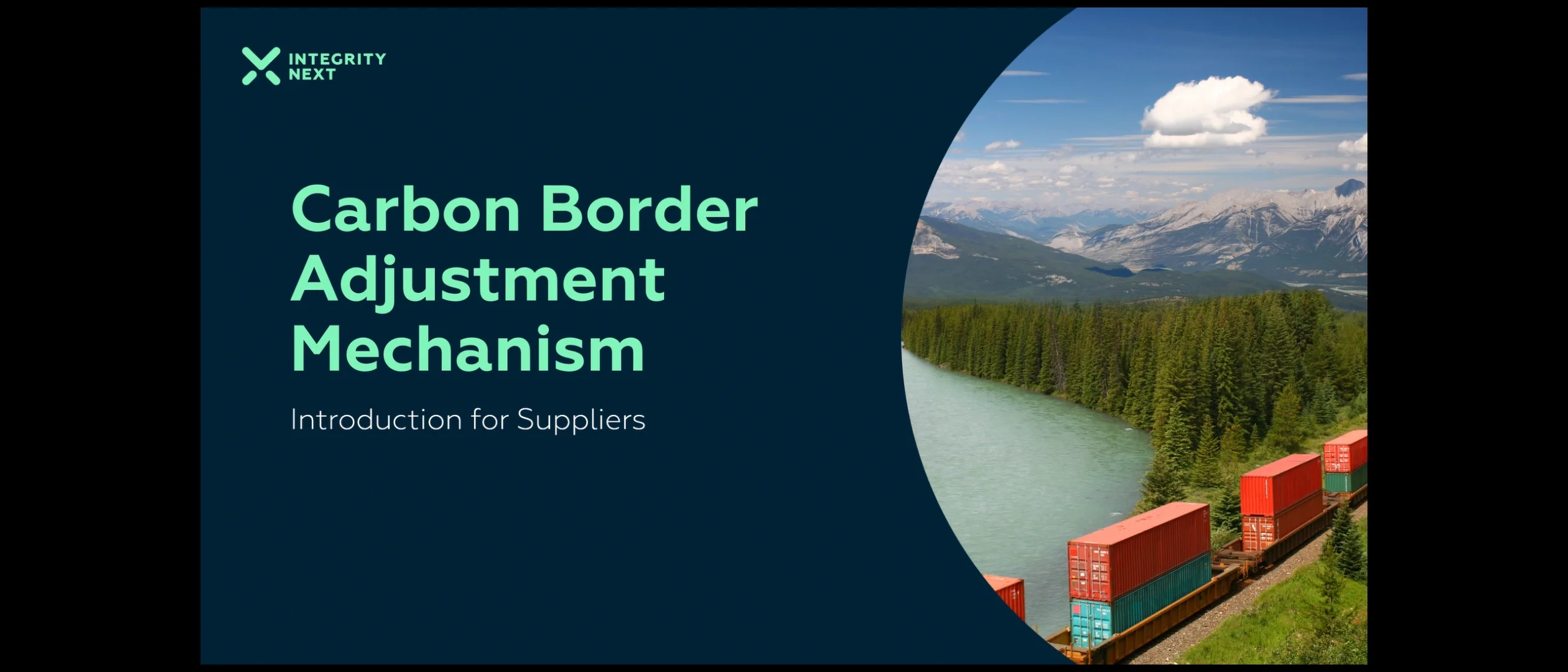 Carbon Border Adjustment Mechanism (CBAM) - Introduction for Suppliers