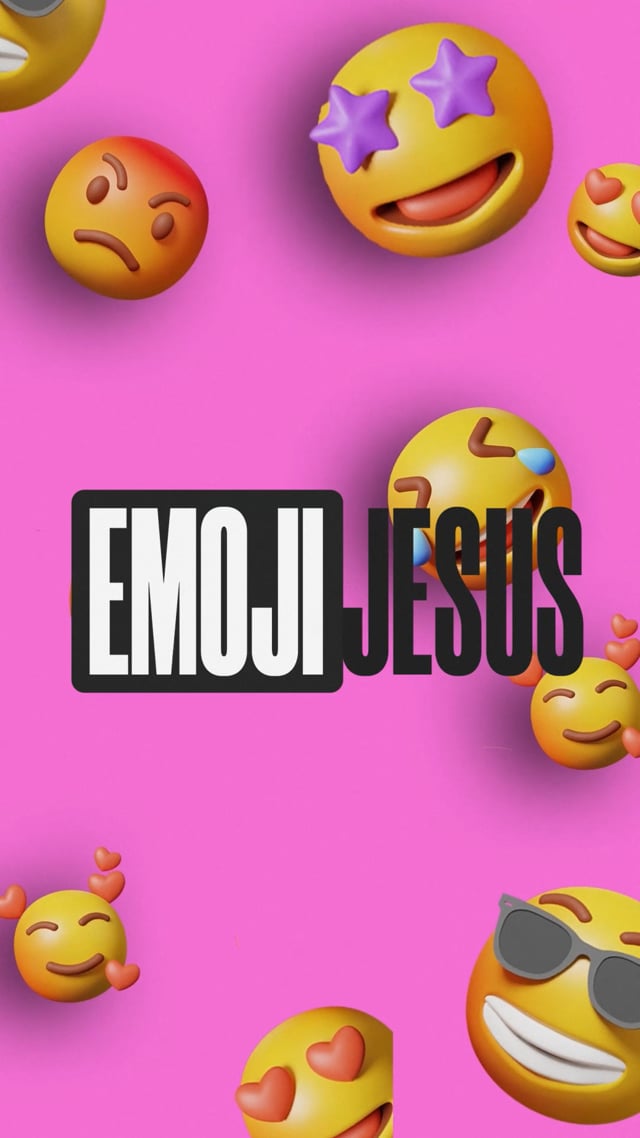 Motion Graphics: Emoji Jesus - Church Visuals