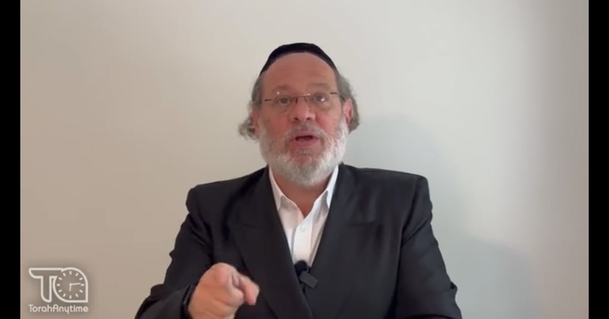 R' Mordechai Salfer | Torah Lesson From a Lumberjack