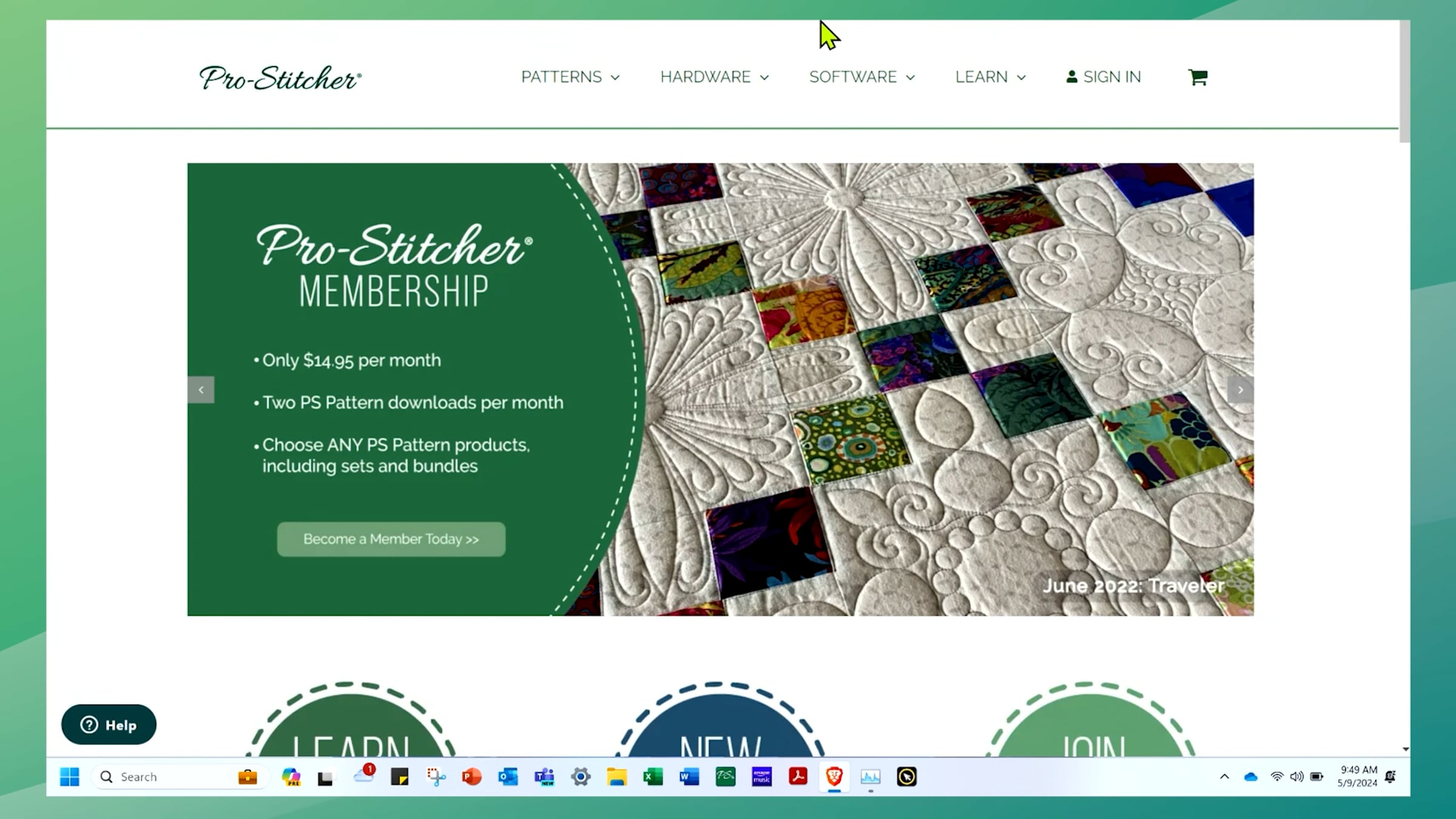 How to Update Pro-Stitcher