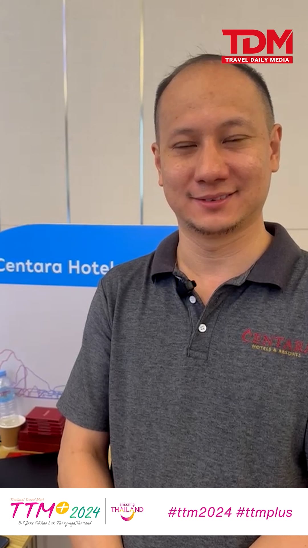 TDM x TTM+ 2024 with Max Ma, Global Sales Director - Asia, Centara Hotels & Resorts