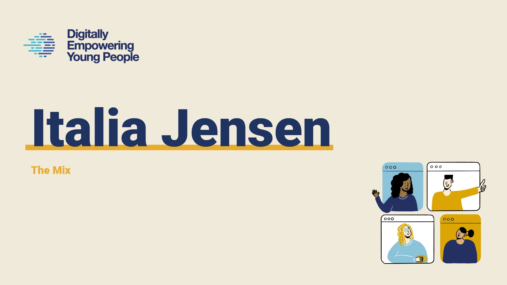 Italia Jensen - The Mix on Vimeo
