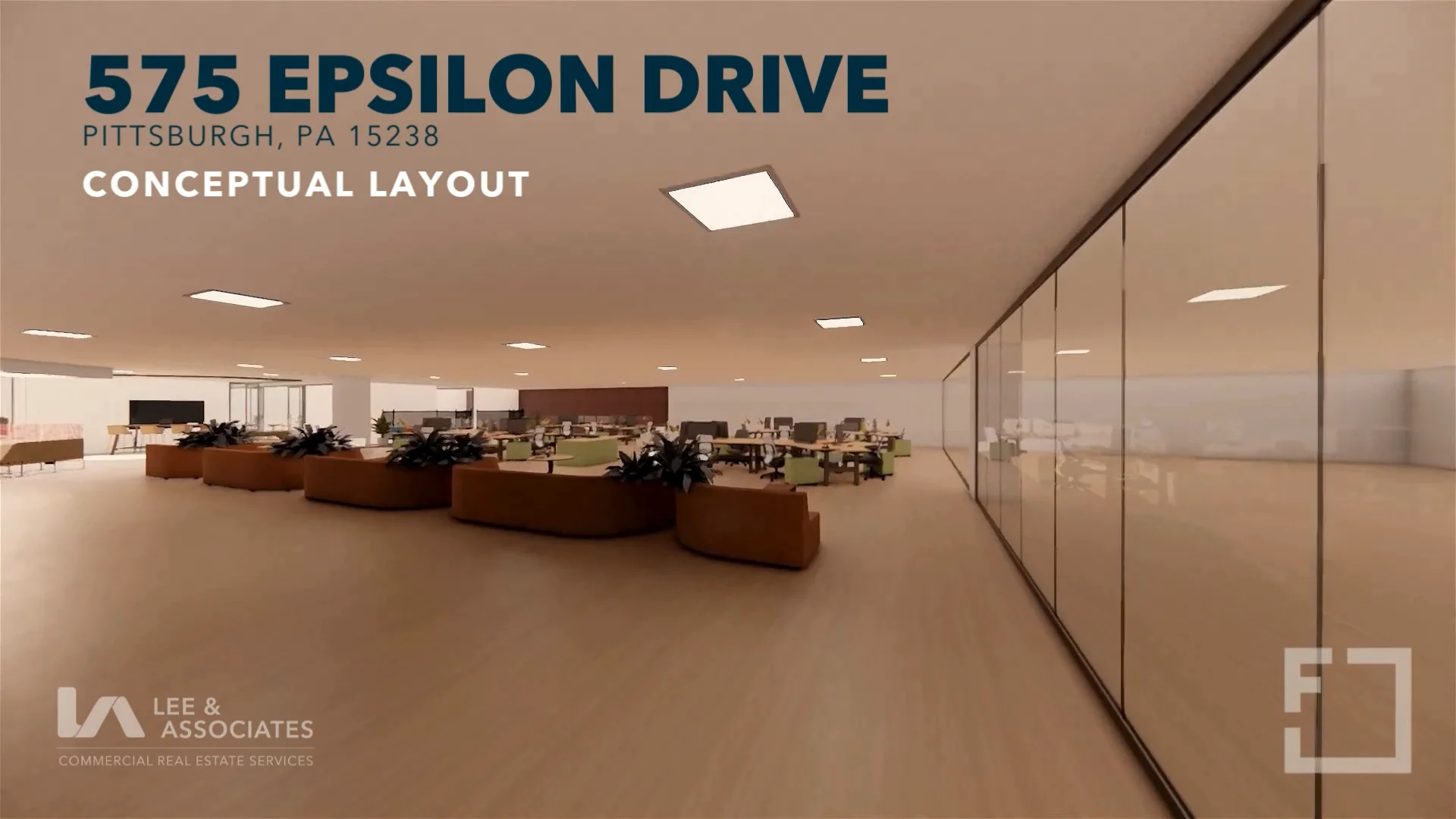 575 Epsilon Drive - Conceptual Layout Flythrough
