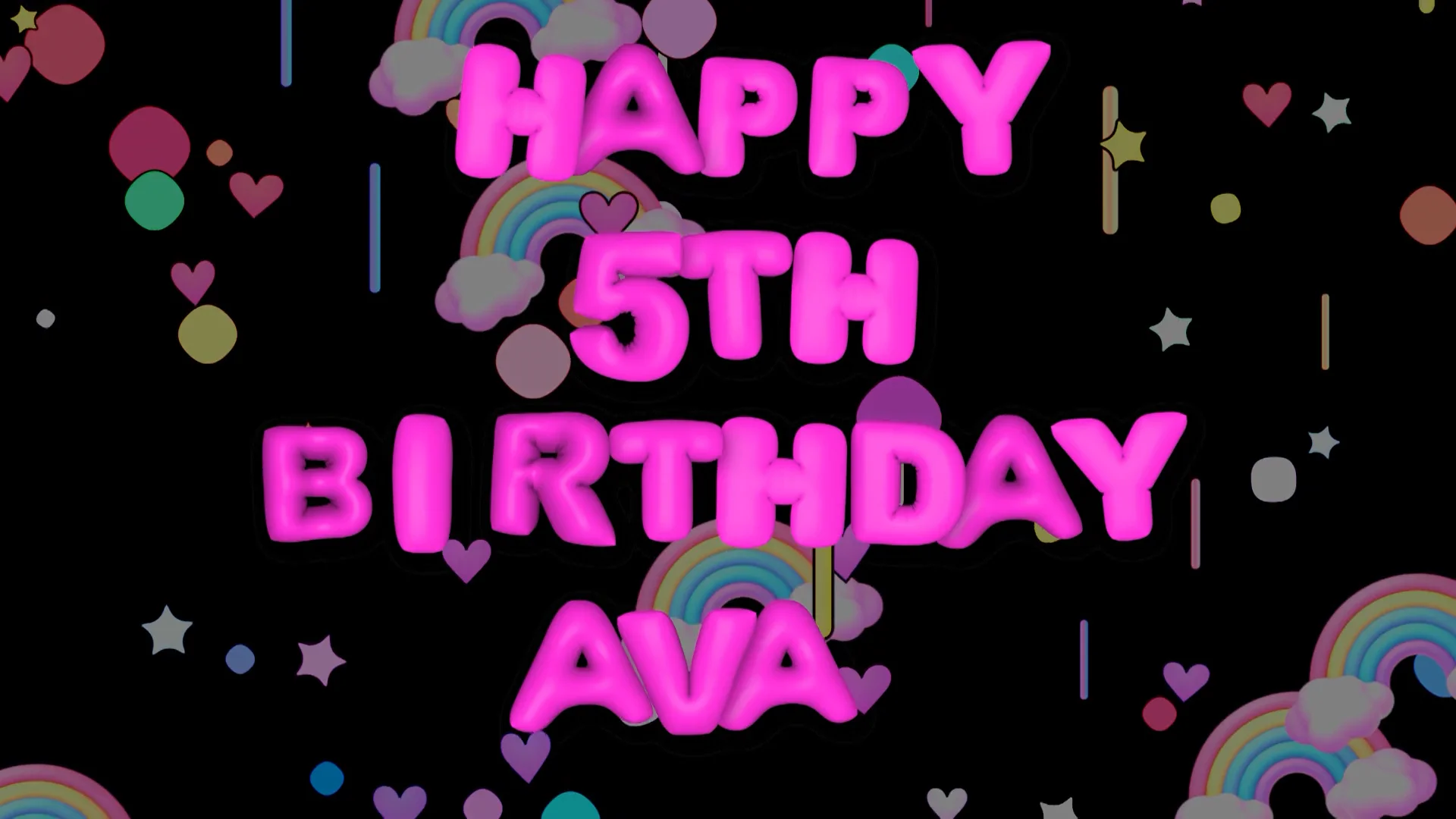 AVA 5TH BIRTHDAY SLIDESHOW FINAL