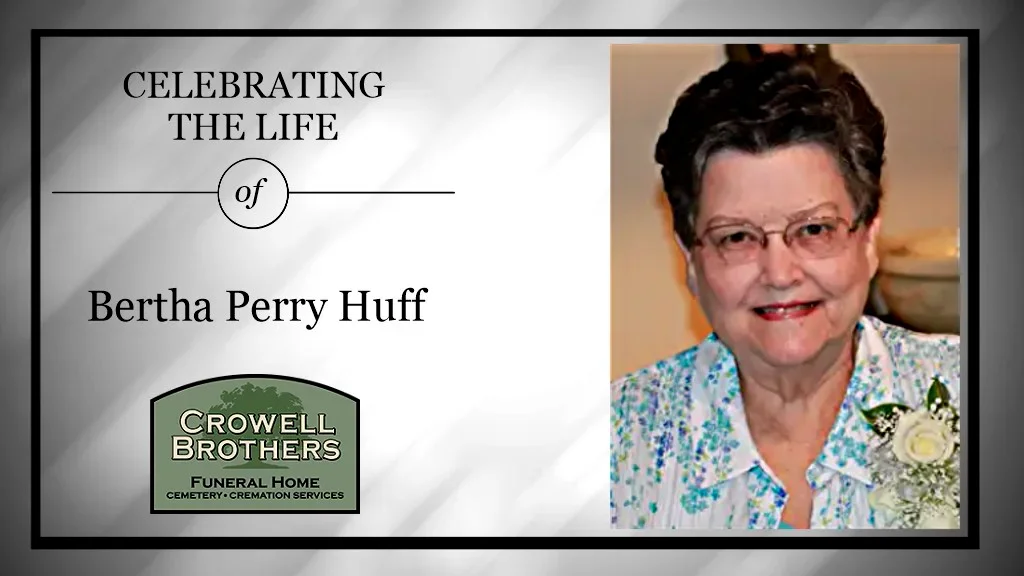 Bertha Perry Huff Memorial Service on Vimeo
