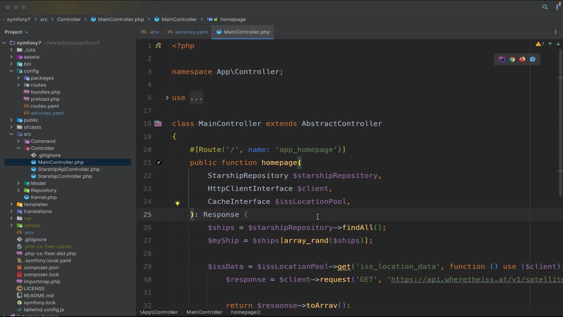 Environment Variables > Symfony 7 Fundamentals: Services, Config ... Environment Variables > Symfony 7 Fundamentals: Services, Config ...