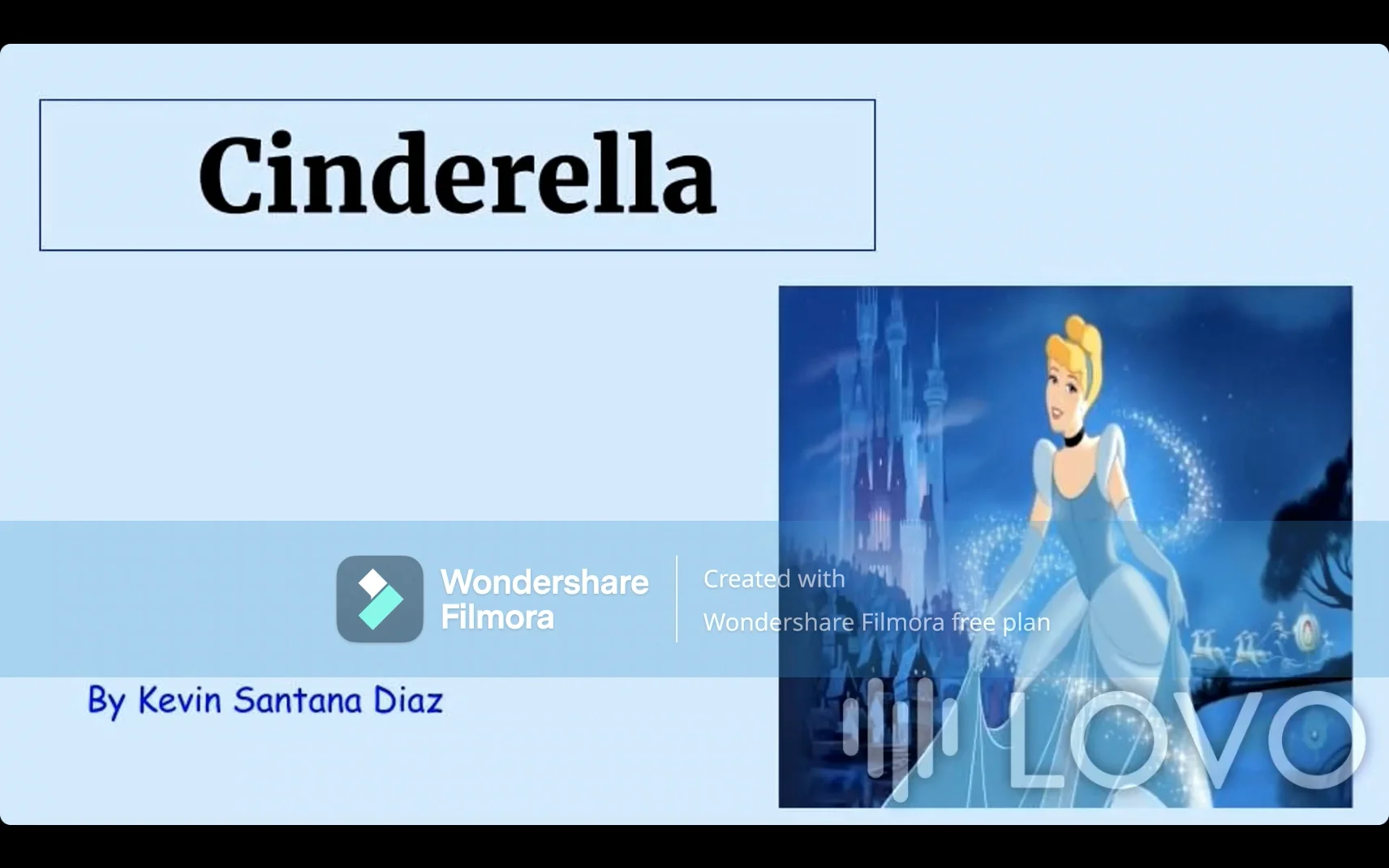 Cinderella Presentation on Vimeo