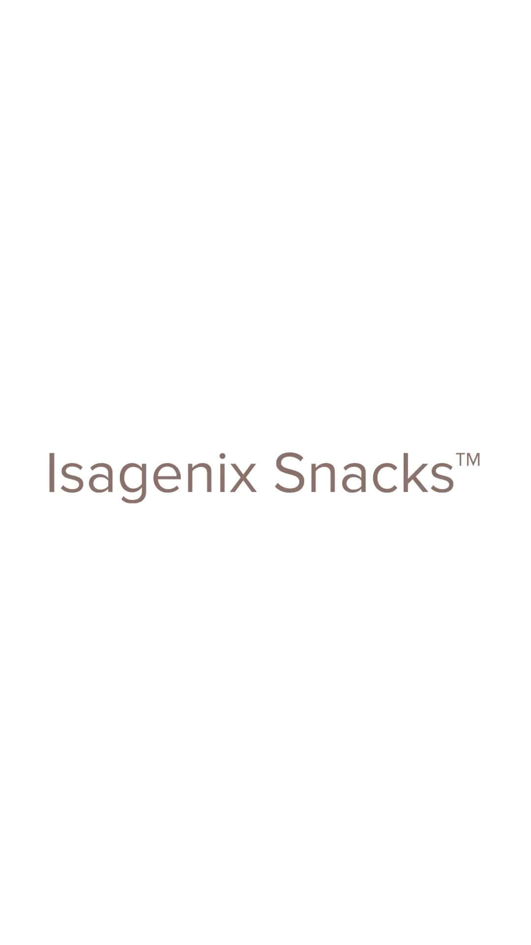 Isagenix Snacks_Lochi Horner