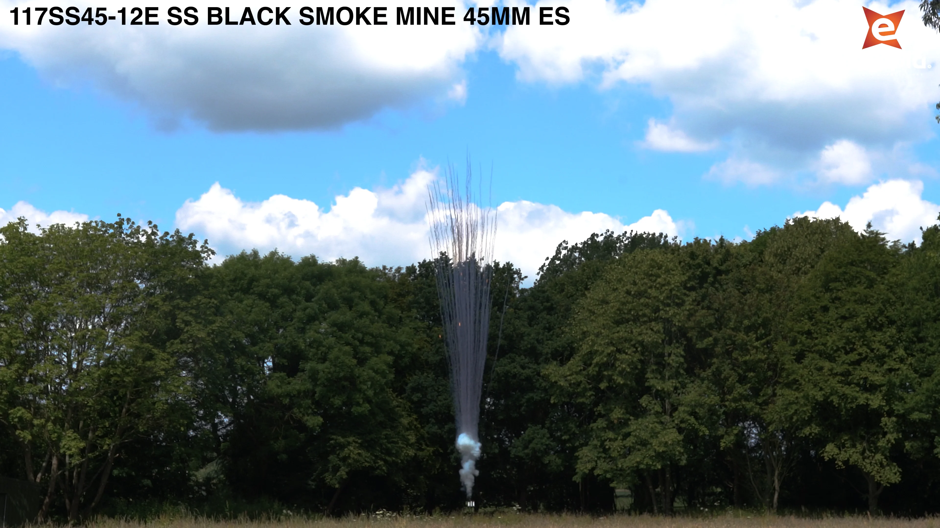 117SS45-12E SS BLACK SMOKE MINE 45MM ES