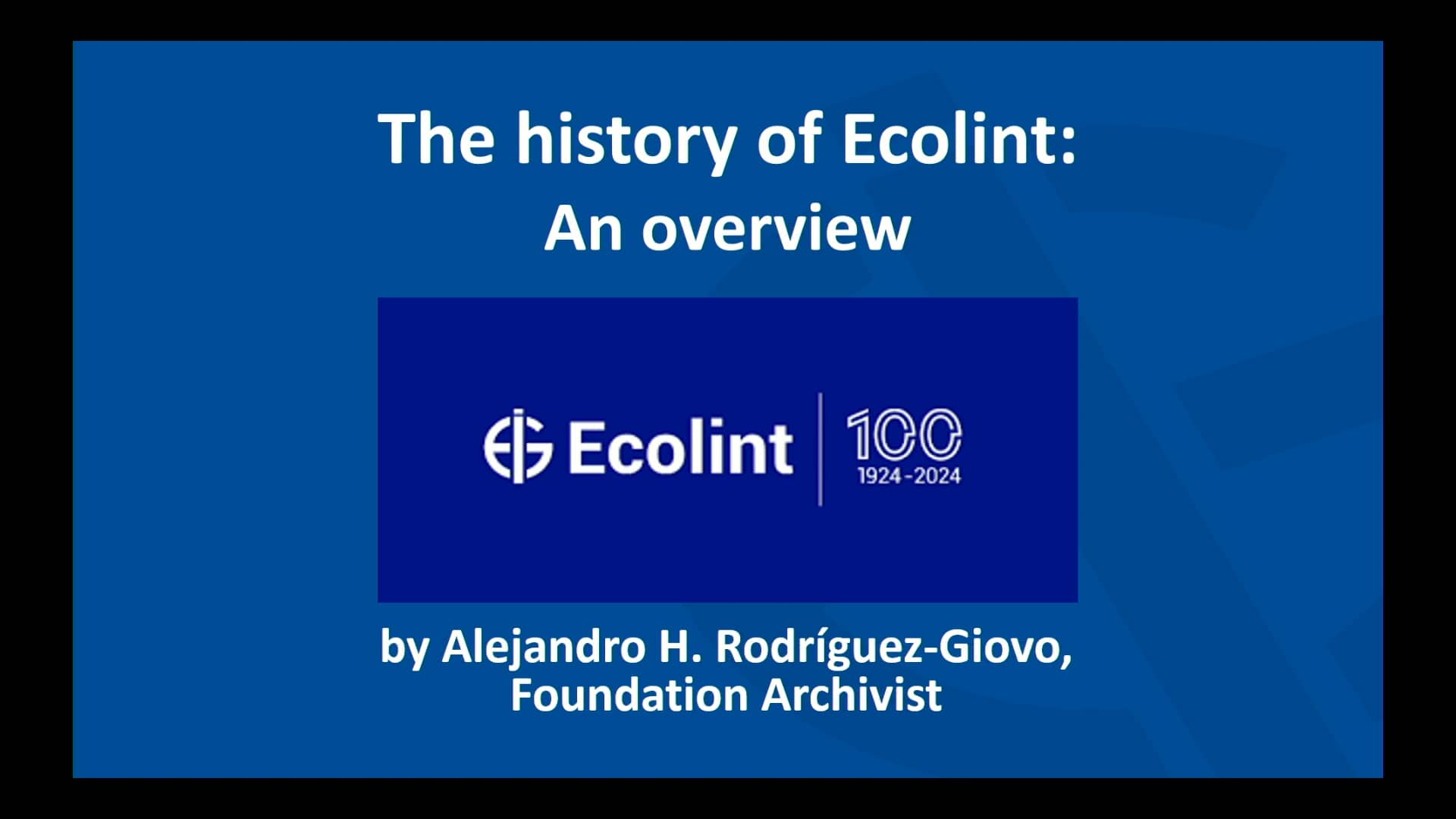 Ecolint Centenary Alumni World Reunion June 2024-100 years of History ...