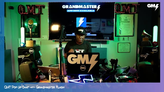 Official website of Grand Master Flash and the QMT VIP!