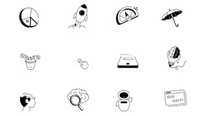 Animated Development Icons | Creative Market