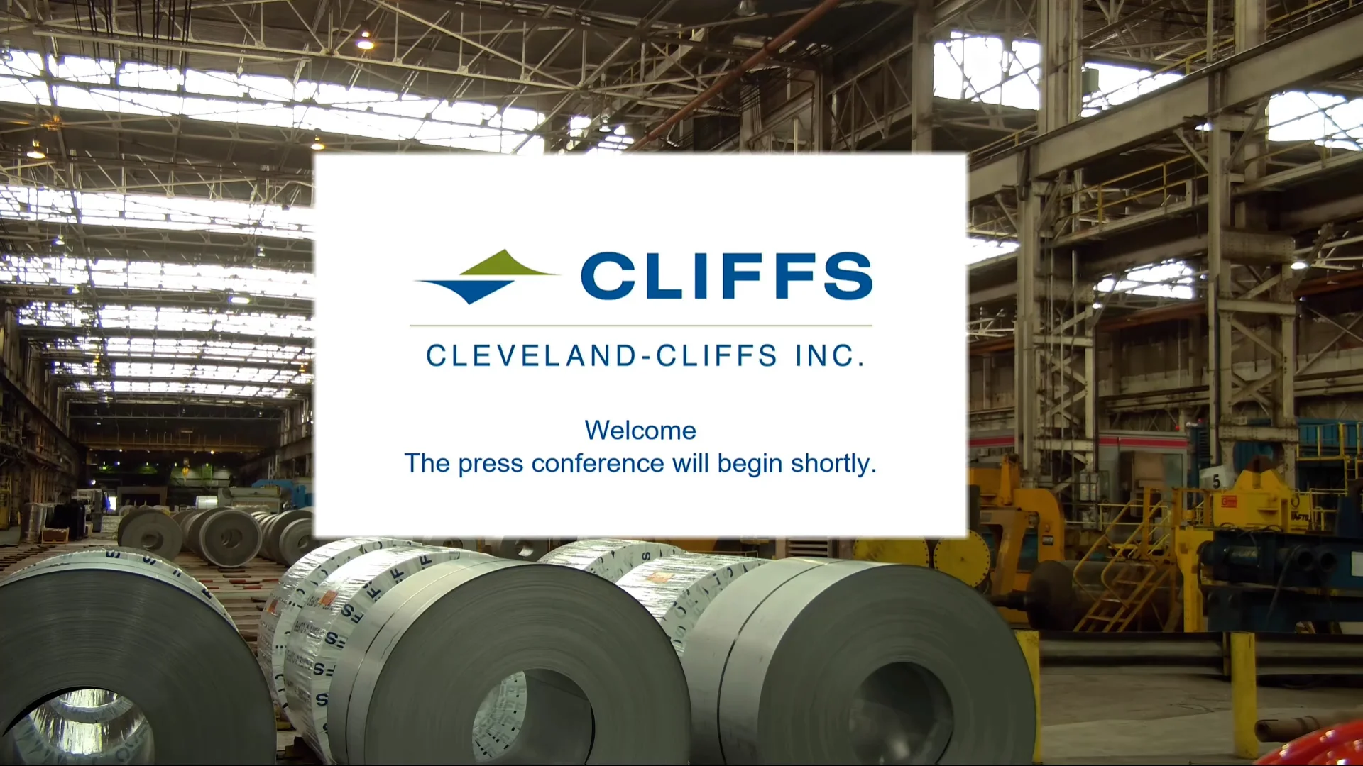 Cleveland-Cliffs Press Conference with U.S. Senator Sherrod Brown and ...