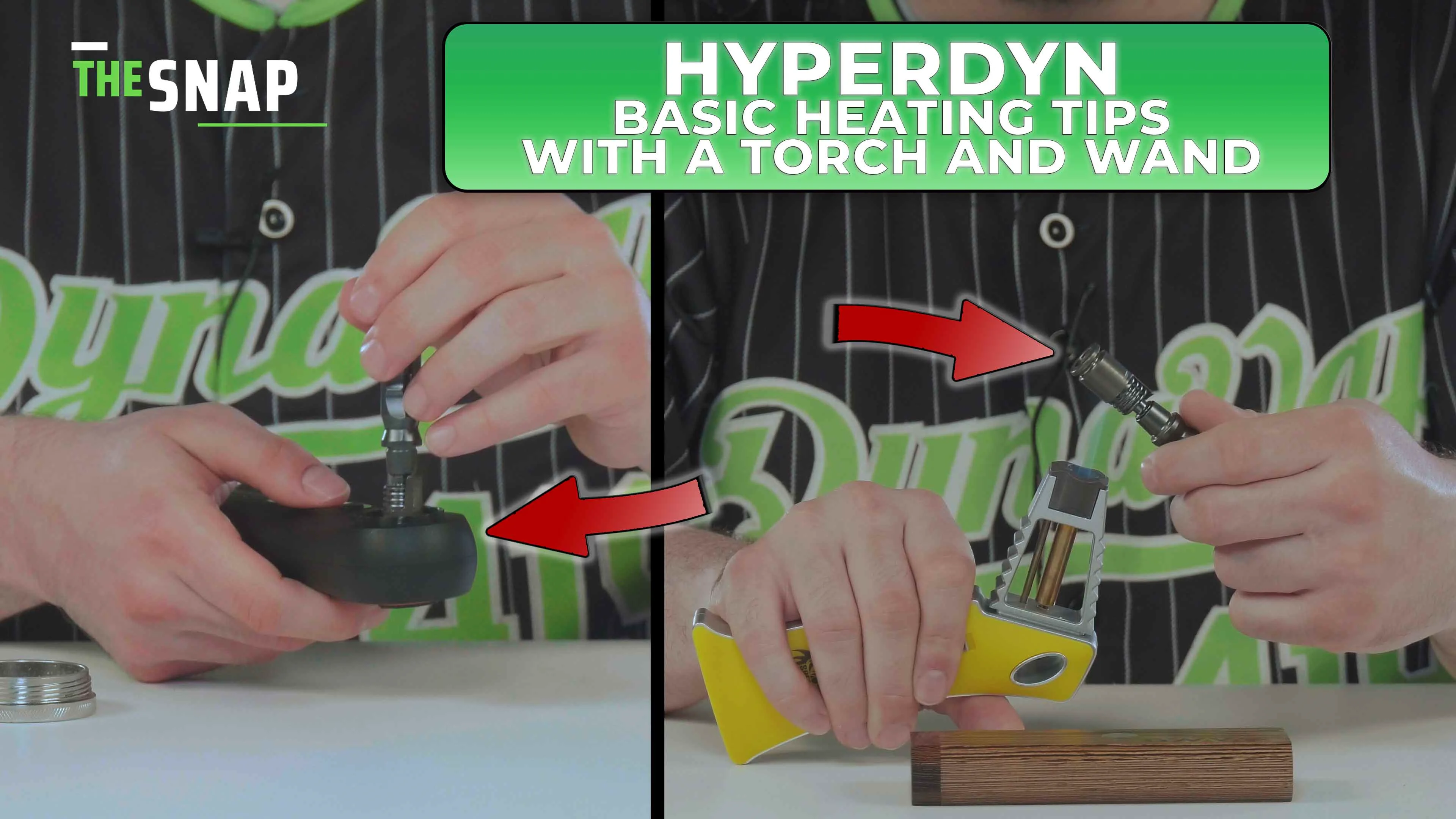 The Snap | HyperDyn basic heating with a Torch & Wand