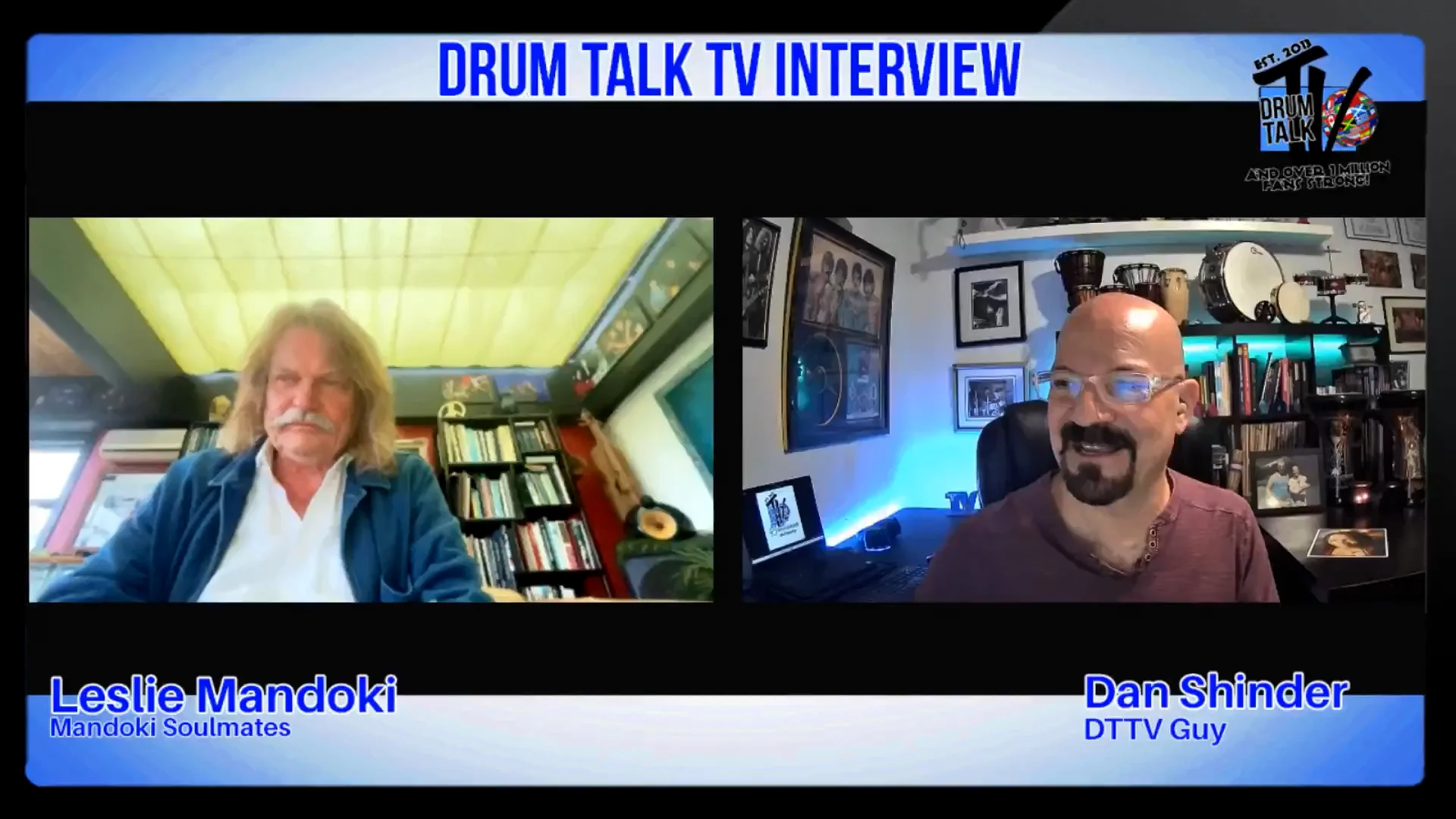 Leslie Mandoki Interview on Drum Talk TV - New Mandoki Soulmates Album ...