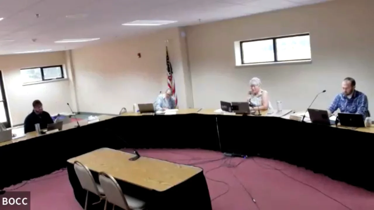 June 26, 2024 BOCC Work Session