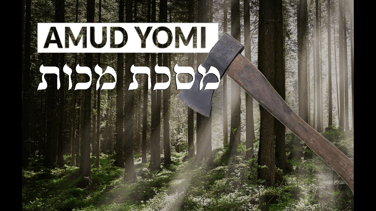 R' Akiva Teichtal | Amud Yomi: Makkos 2b- What is "Plan B" for the ...