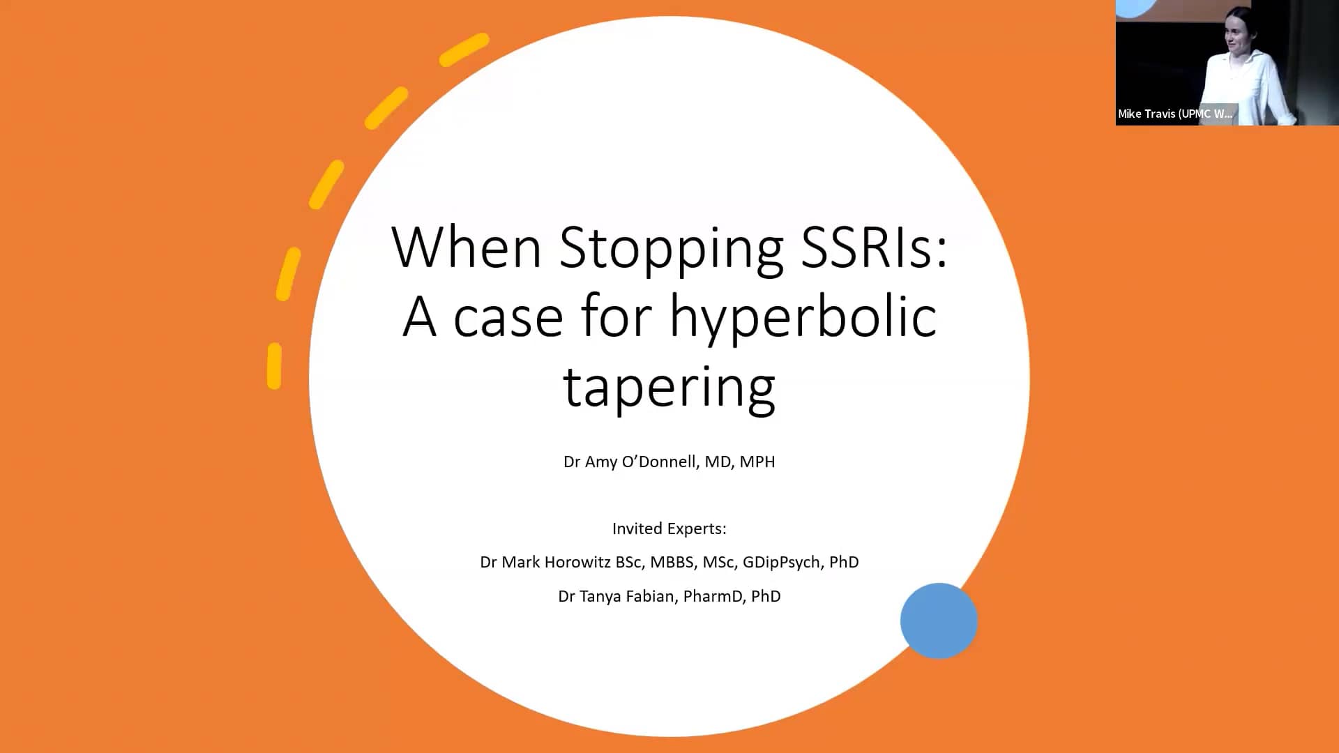 Amy O'Donnell - Resident Grand Rounds - Hyperbolic Tapering - 04/16/24 on Vimeo