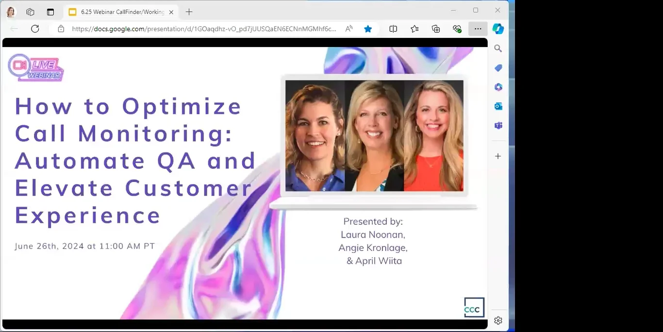 Webinar: How to Optimize Call Monitoring & Elevate CX on Vimeo