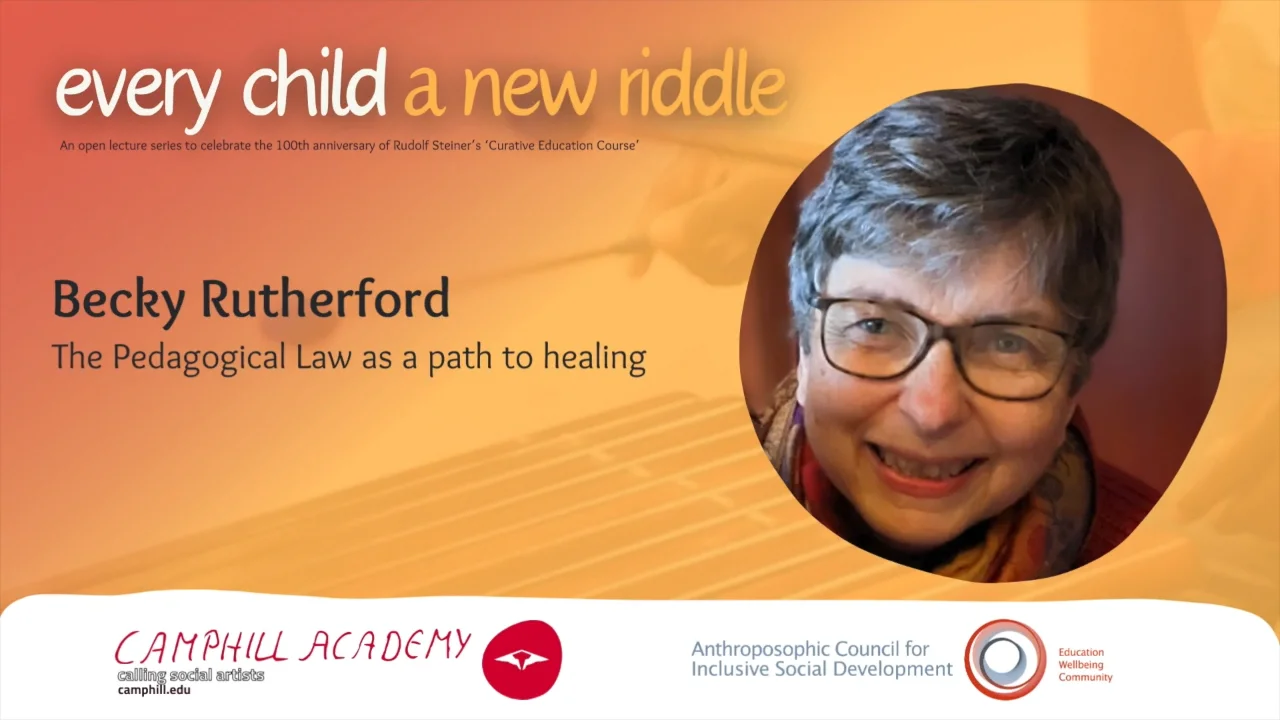 The Pedagogical Law as a Path to Healing | Becky Rutherford
