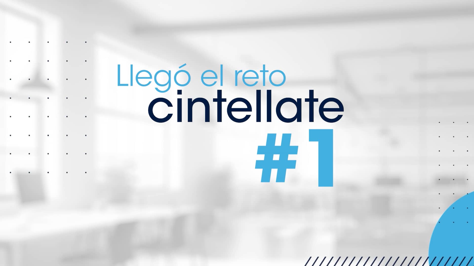 ¡Aquí está el Reto Cintellate #1! on Vimeo