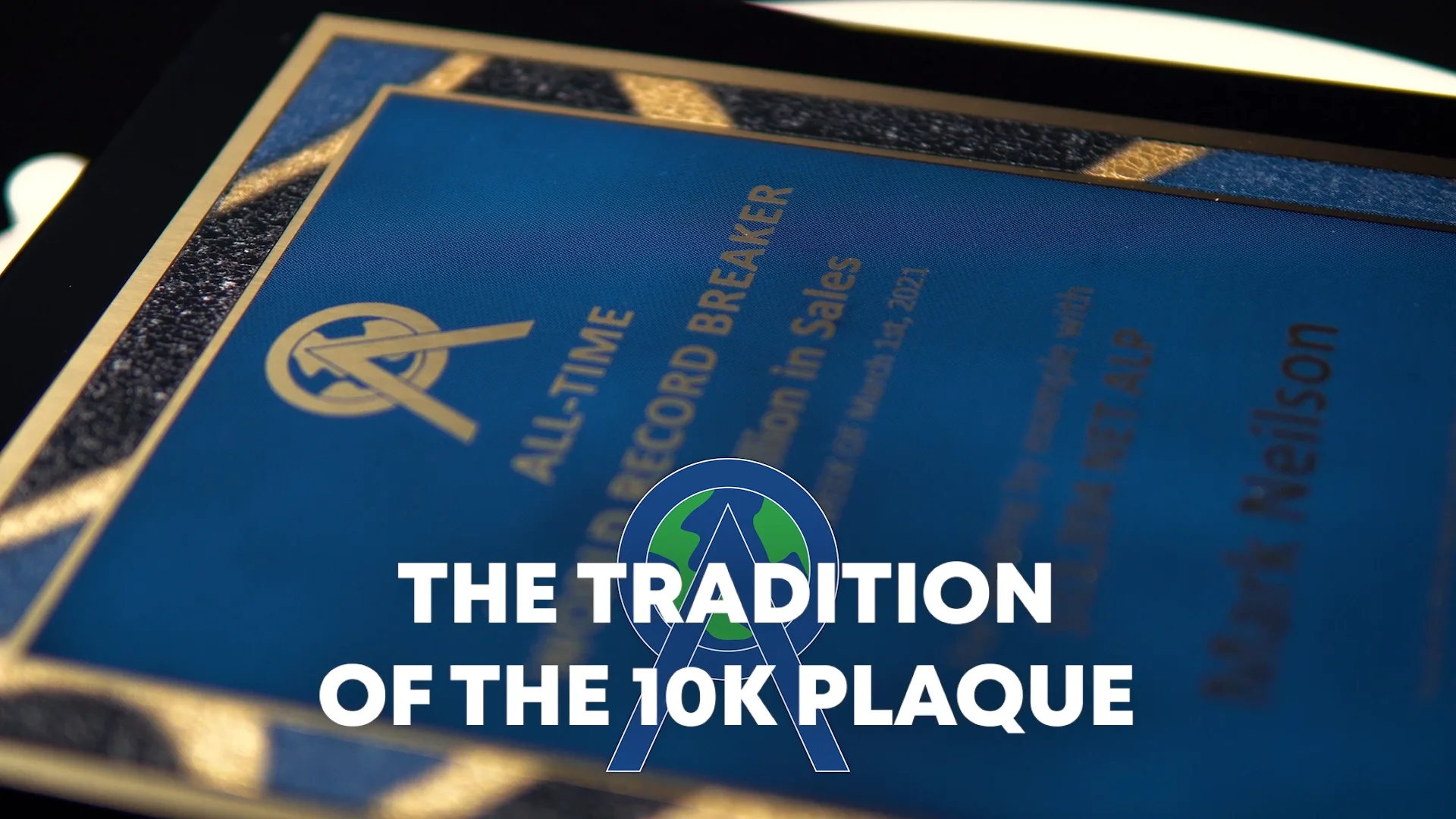 Tradition of the 10k Plaque