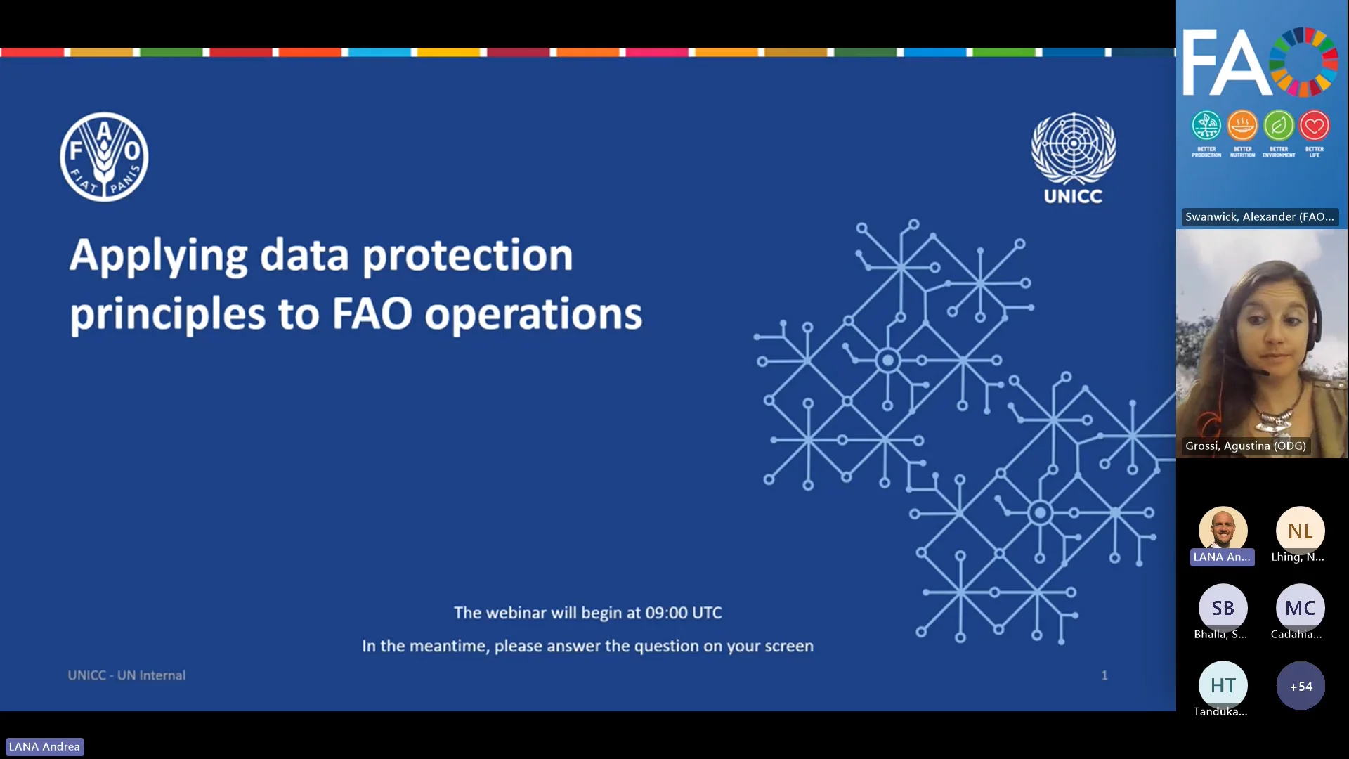 Applying data protection principles to FAO operations Webinar - 26_06_2024 Recording