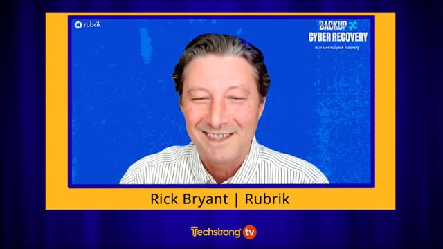 Healthcare Security Challenges with Rubrik's Rick Bryant - Techstrong TV