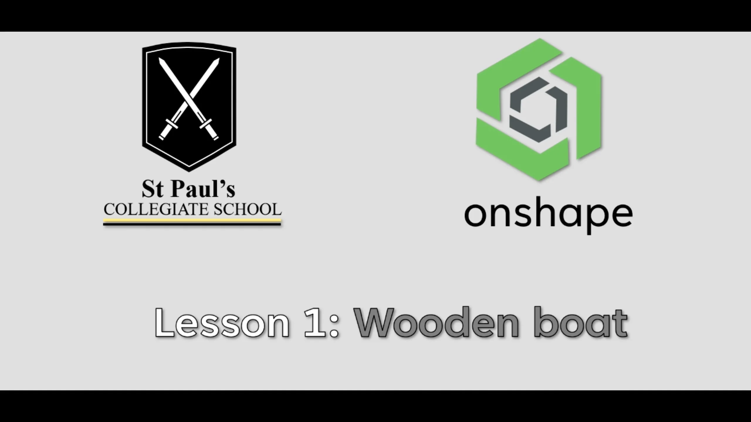 Onshape - Wooden Boat on Vimeo
