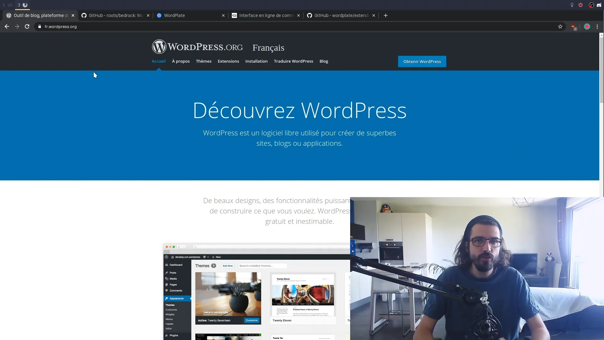 WordPress avancé Introduction on Vimeo
