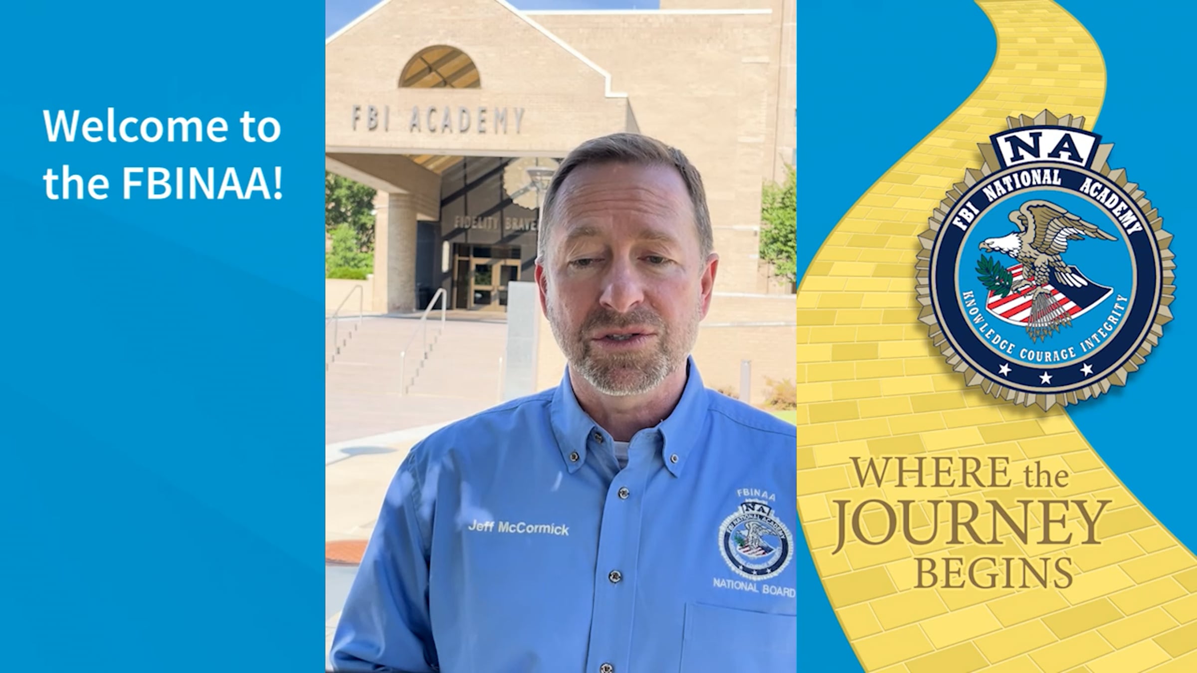 Jeff McCormick FBINAA Session Welcome