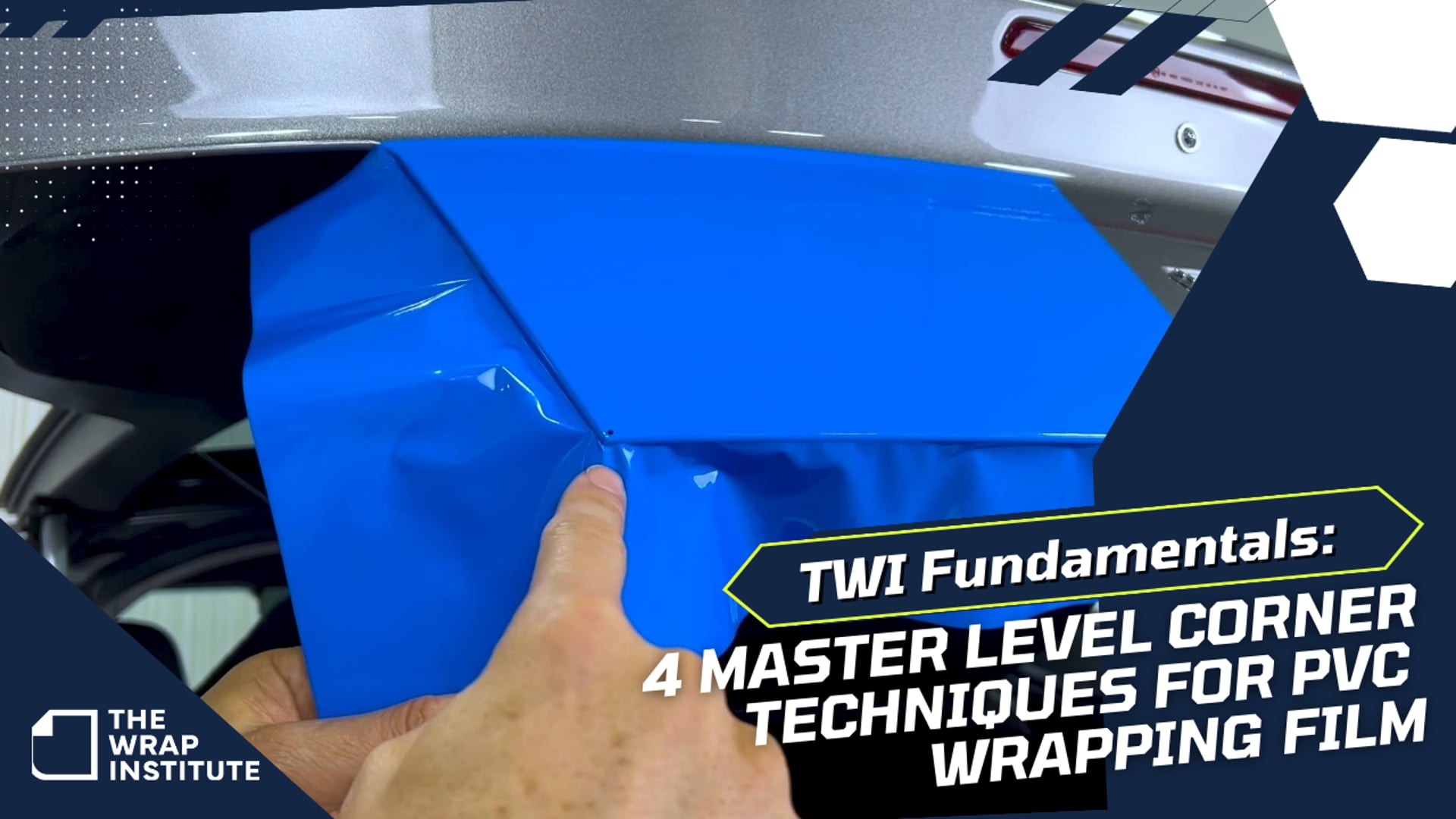TWI Fundamentals: 4 Master Level Corner Techniques for PVC Wrapping Film — The Wrap Institute