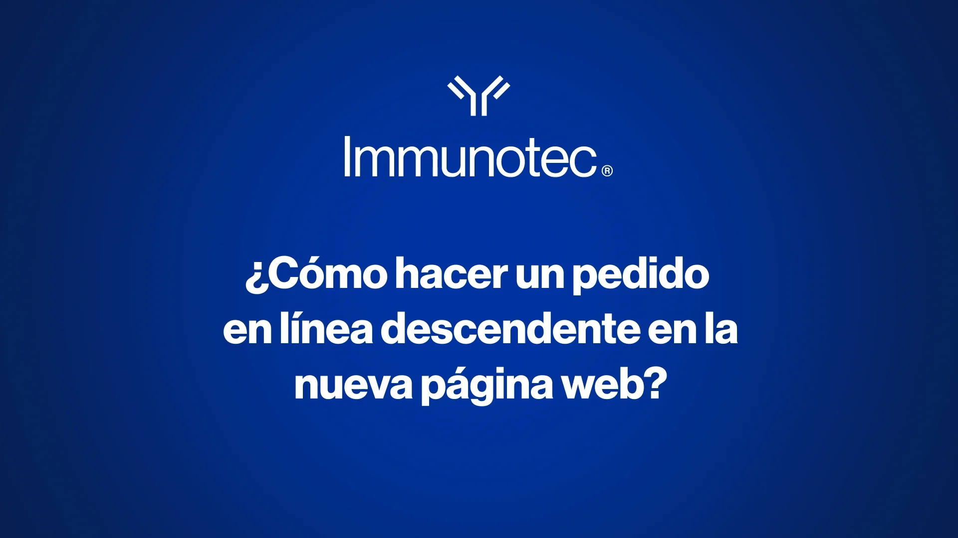 ¿Cómo hacer un pedido en línea descendente?