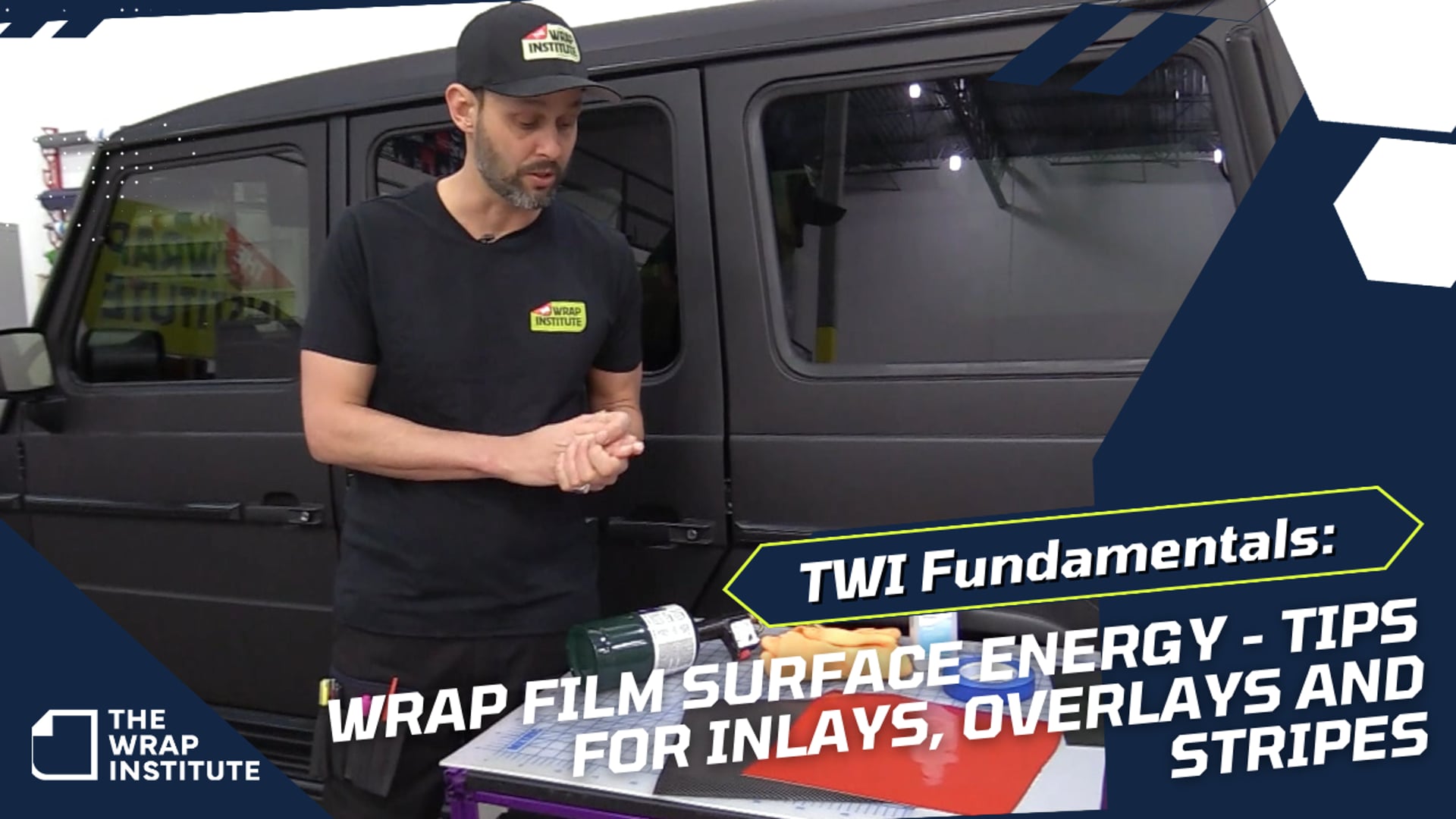 TWI Fundamentals: : Wrap Film Surface Energy Inlays, Overlays and Stripes — The Wrap Institute