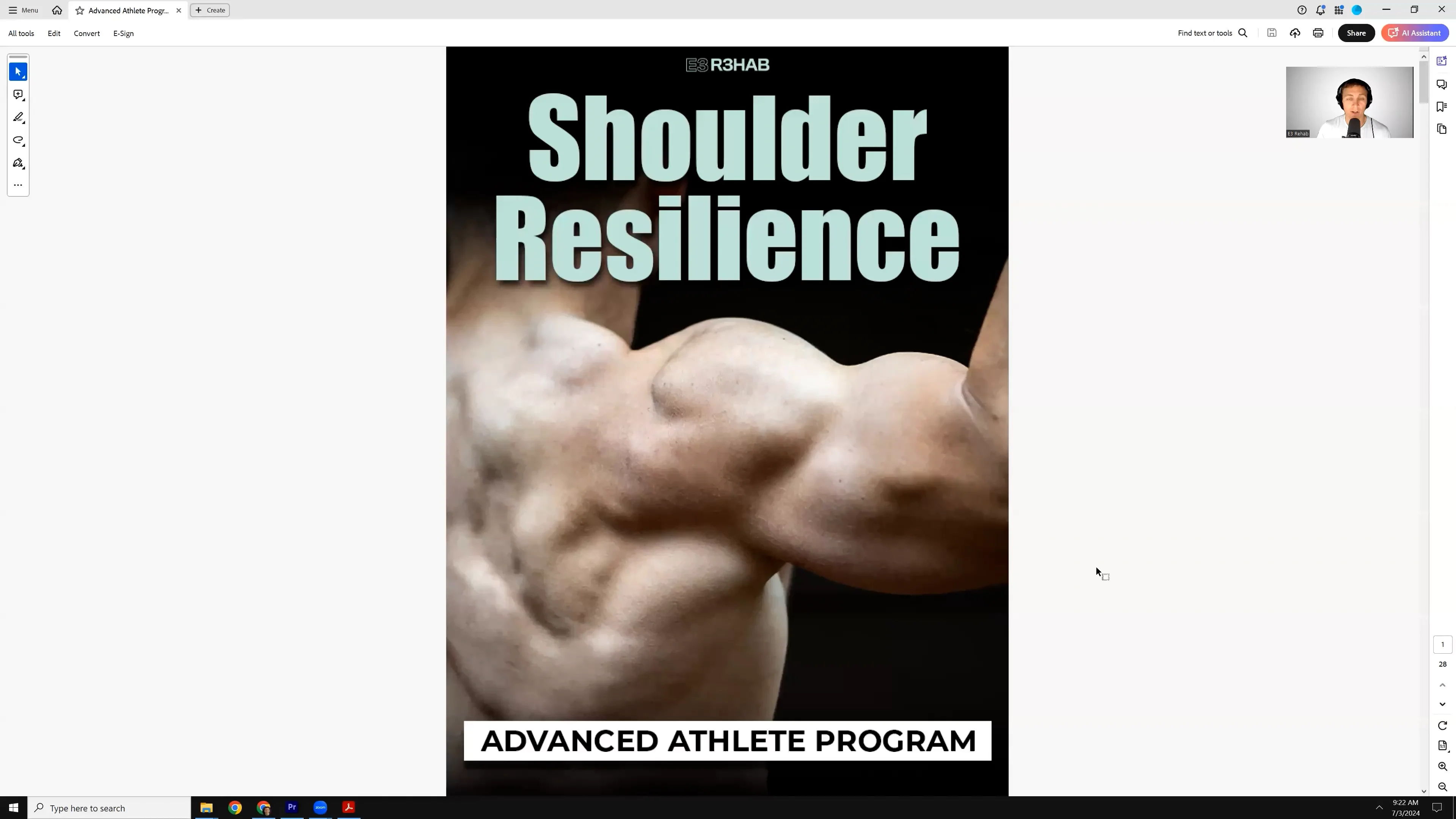 Shoulder Resilience Advanced Athlete Tutorial