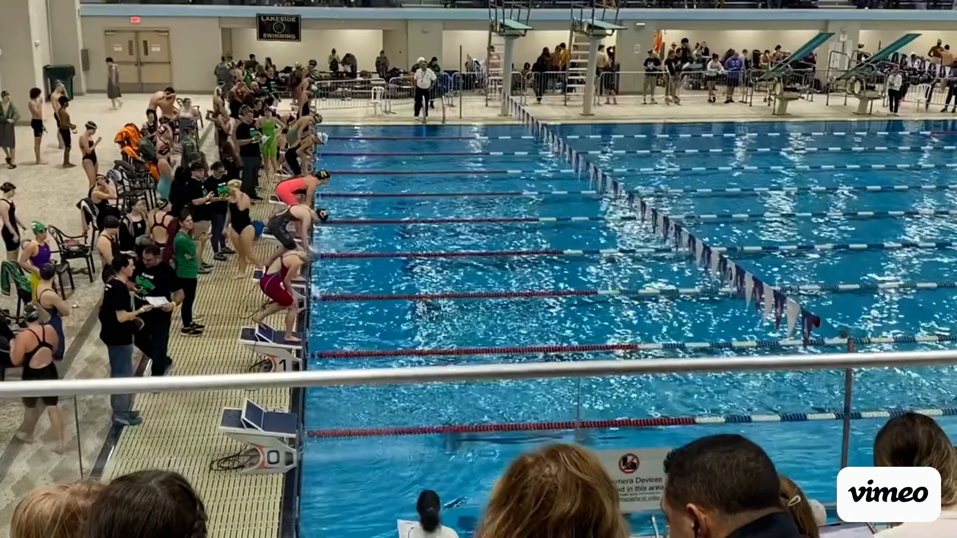 Grace Jones Swimming The 100 Freestyle