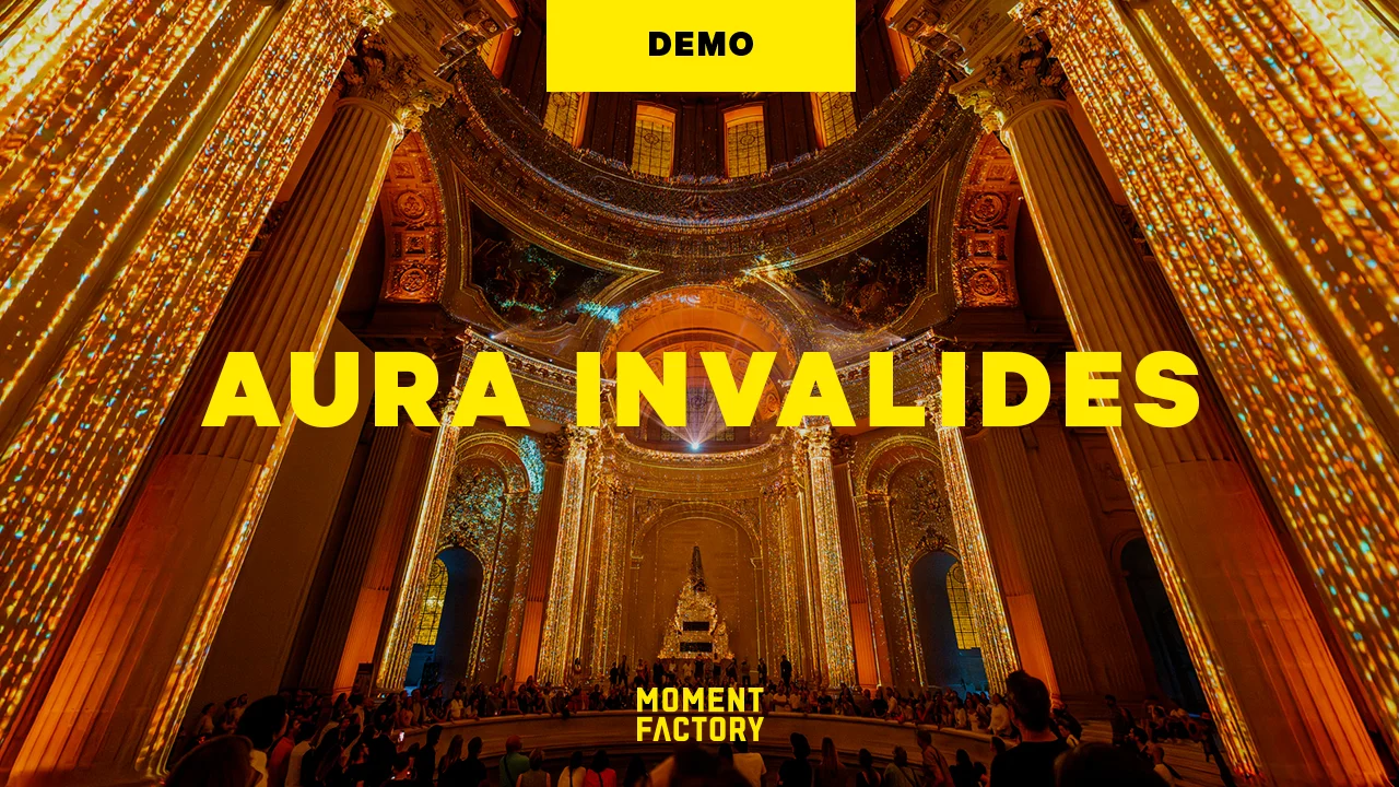 AURA Invalides | An immersive experience inside the Dôme des Invalides ...