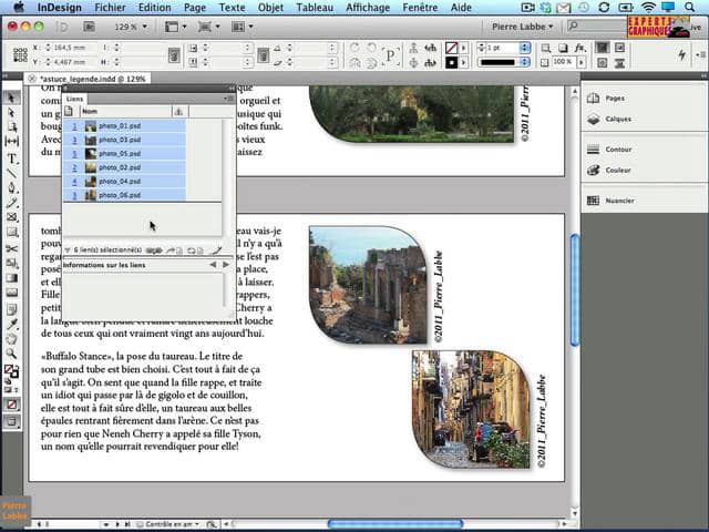 Placement de légendes avec InDesign on Vimeo