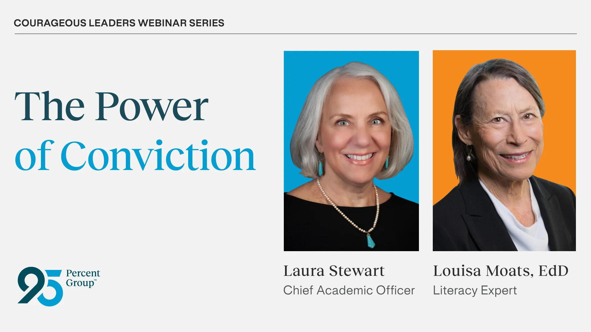 Webinar #4: Courageous Leaders Series: The Power of Conviction on Vimeo