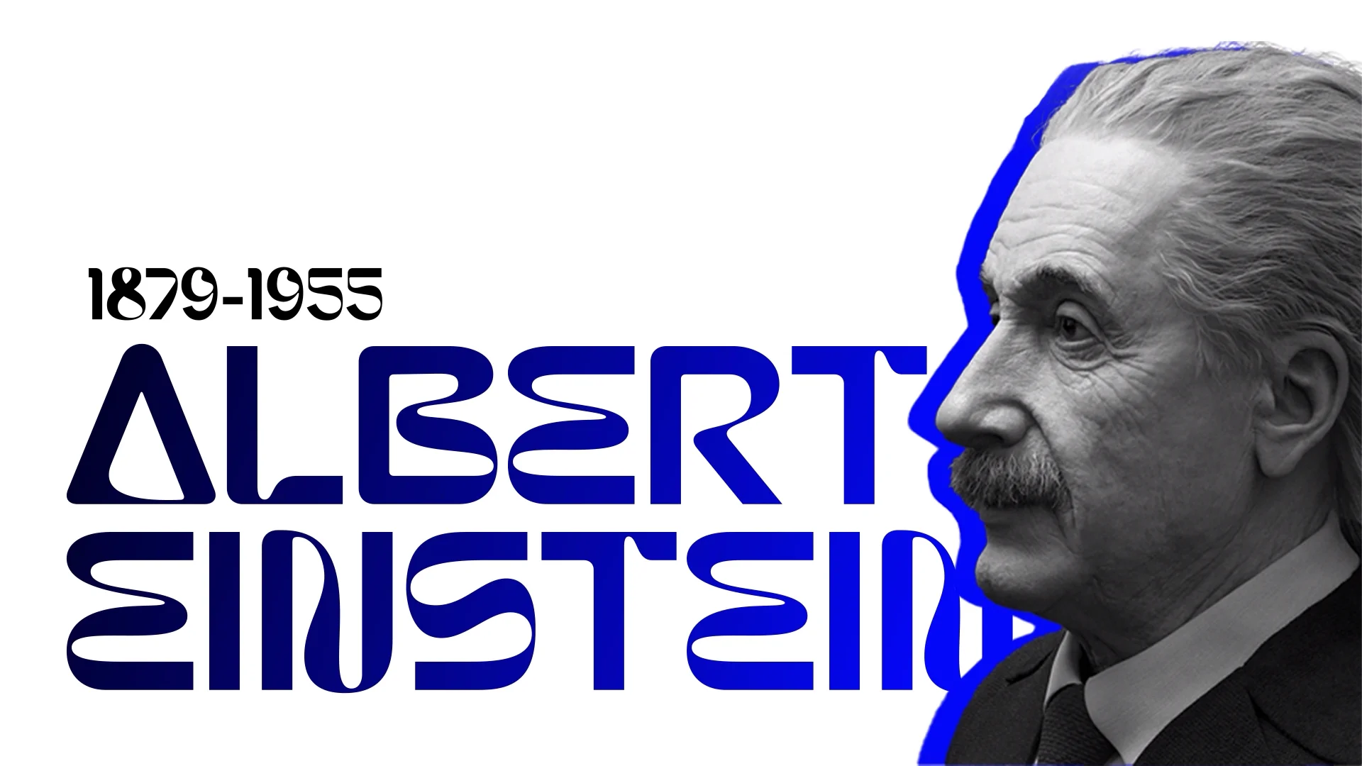 ALBERT EINSTEIN infographic motion design