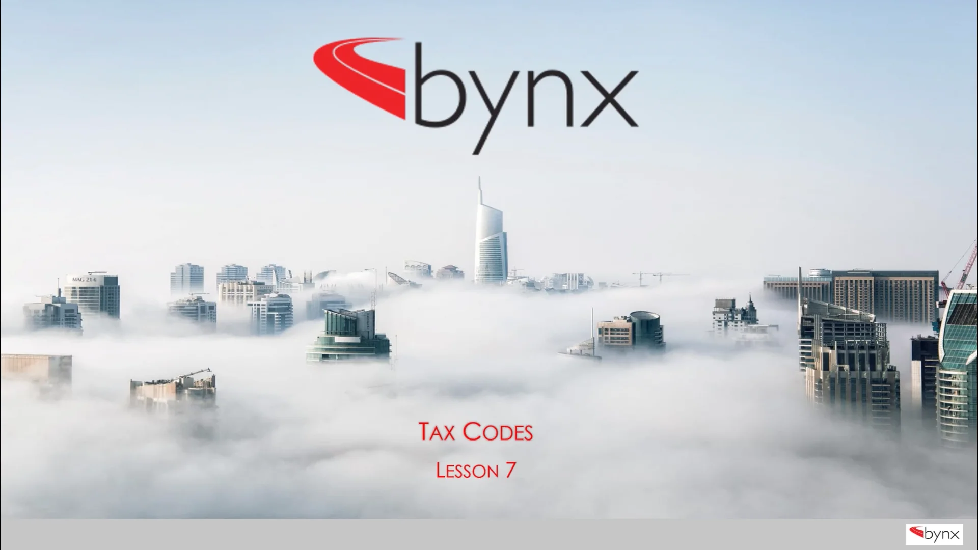 Tax Codes - Lesson 7 - Complete on Vimeo
