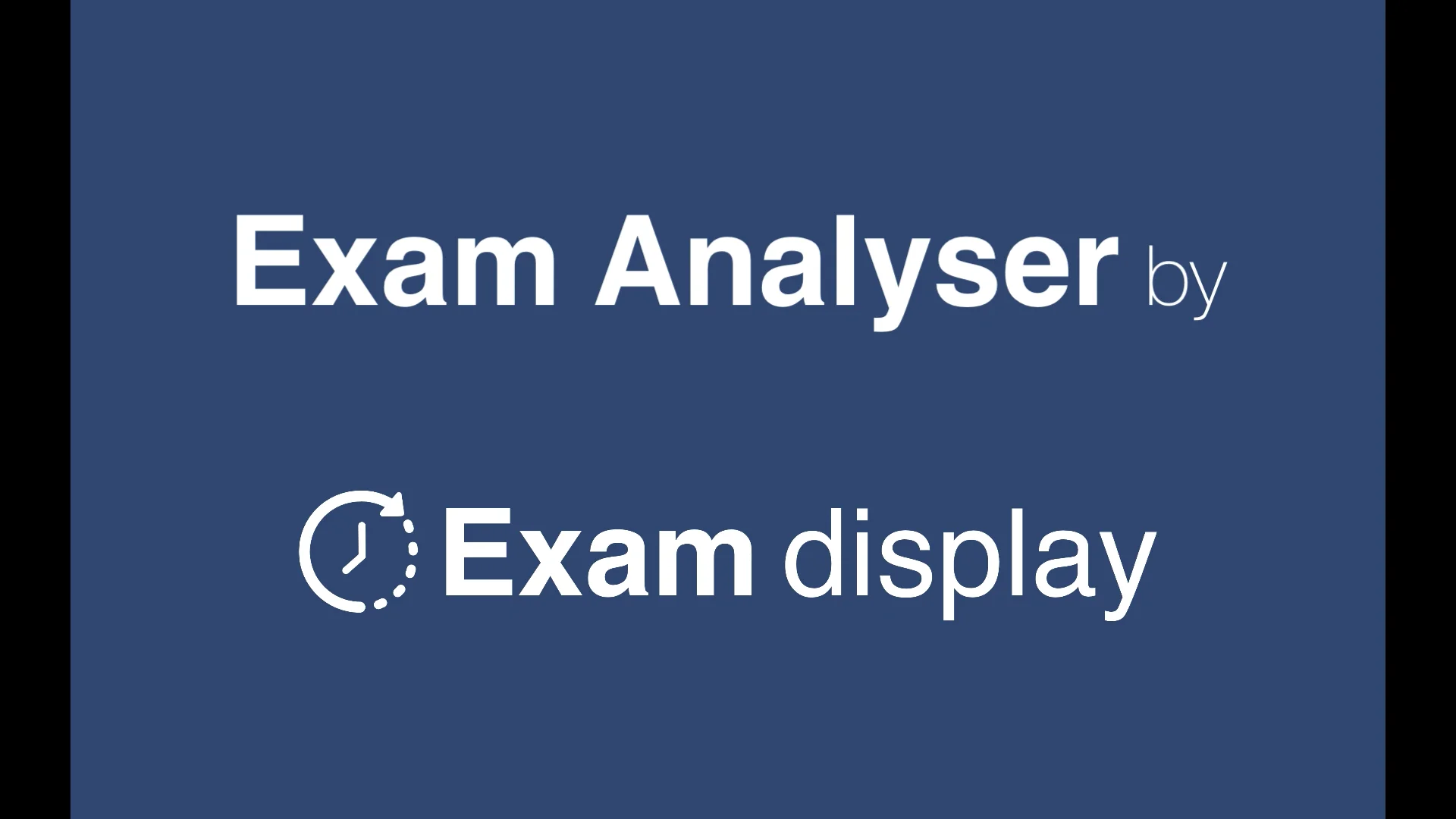 Exam Analyser by Exam Display on Vimeo