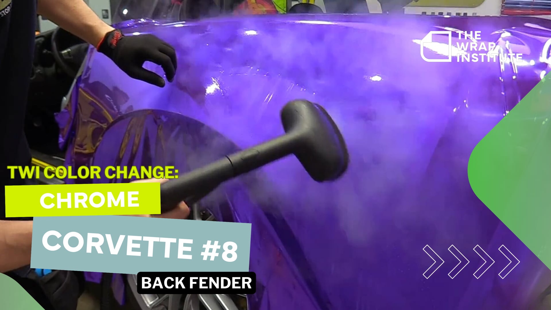 TWI Color Change: Chrome Corvette: #8 - Back FenderChrome Corvette: #8 ...