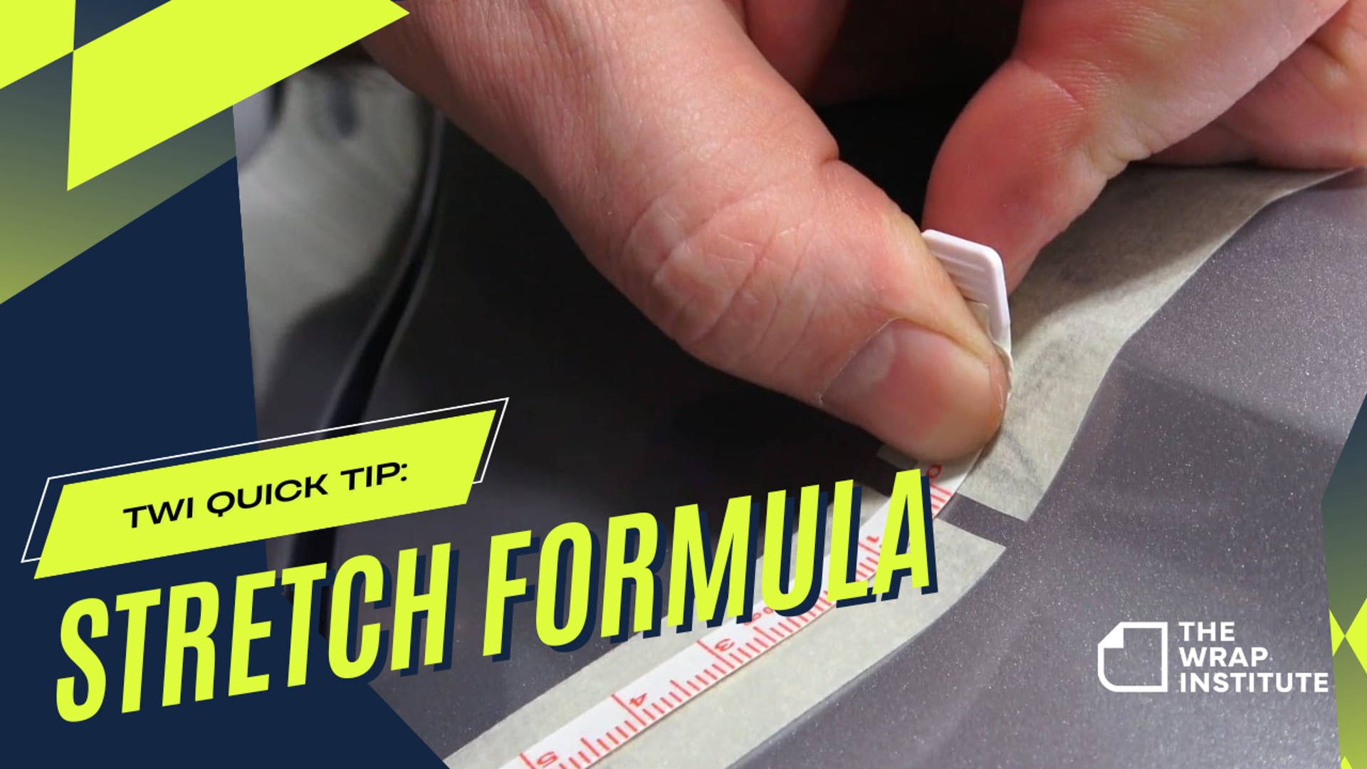 TWI Quick Tip: Stretch Formula — The Wrap Institute