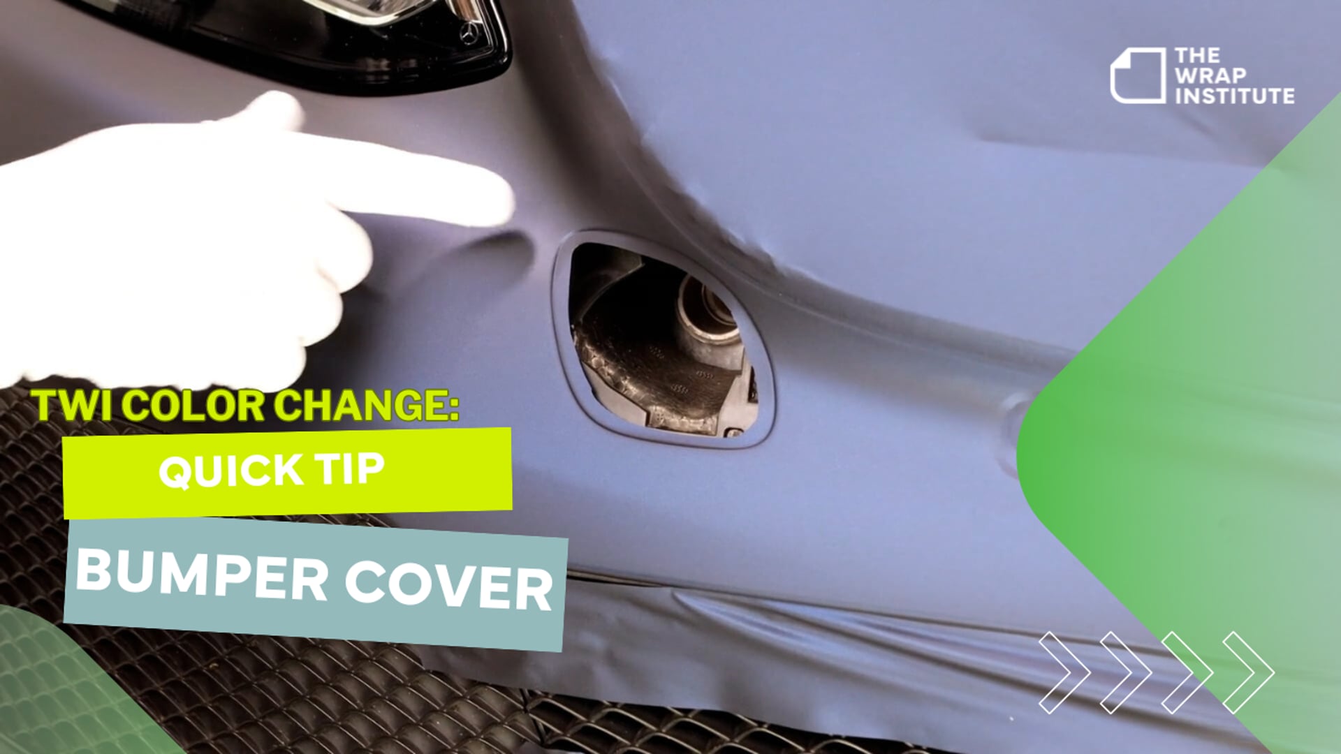 TWI Quick Tip: Bumper Cover — The Wrap Institute