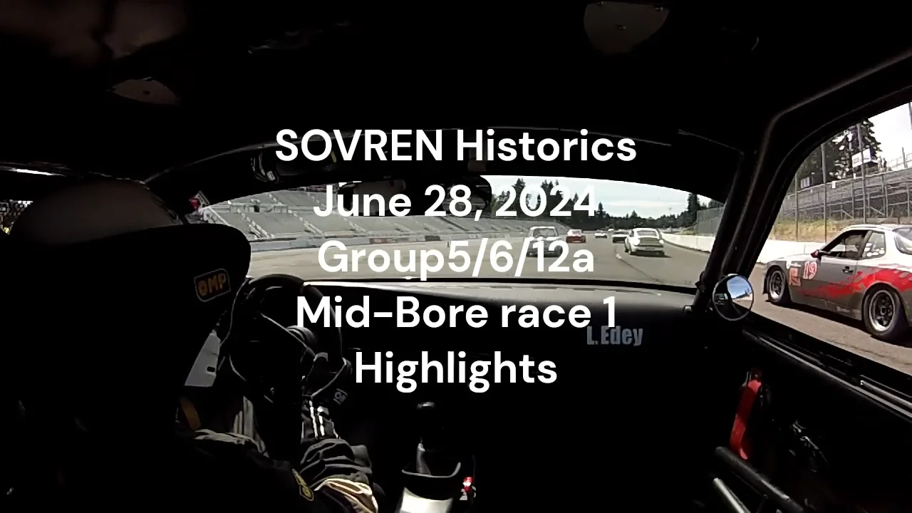 SOVREN Historics Race 1, 2024 Mid-Bore afternoon 6/28/4 on Vimeo