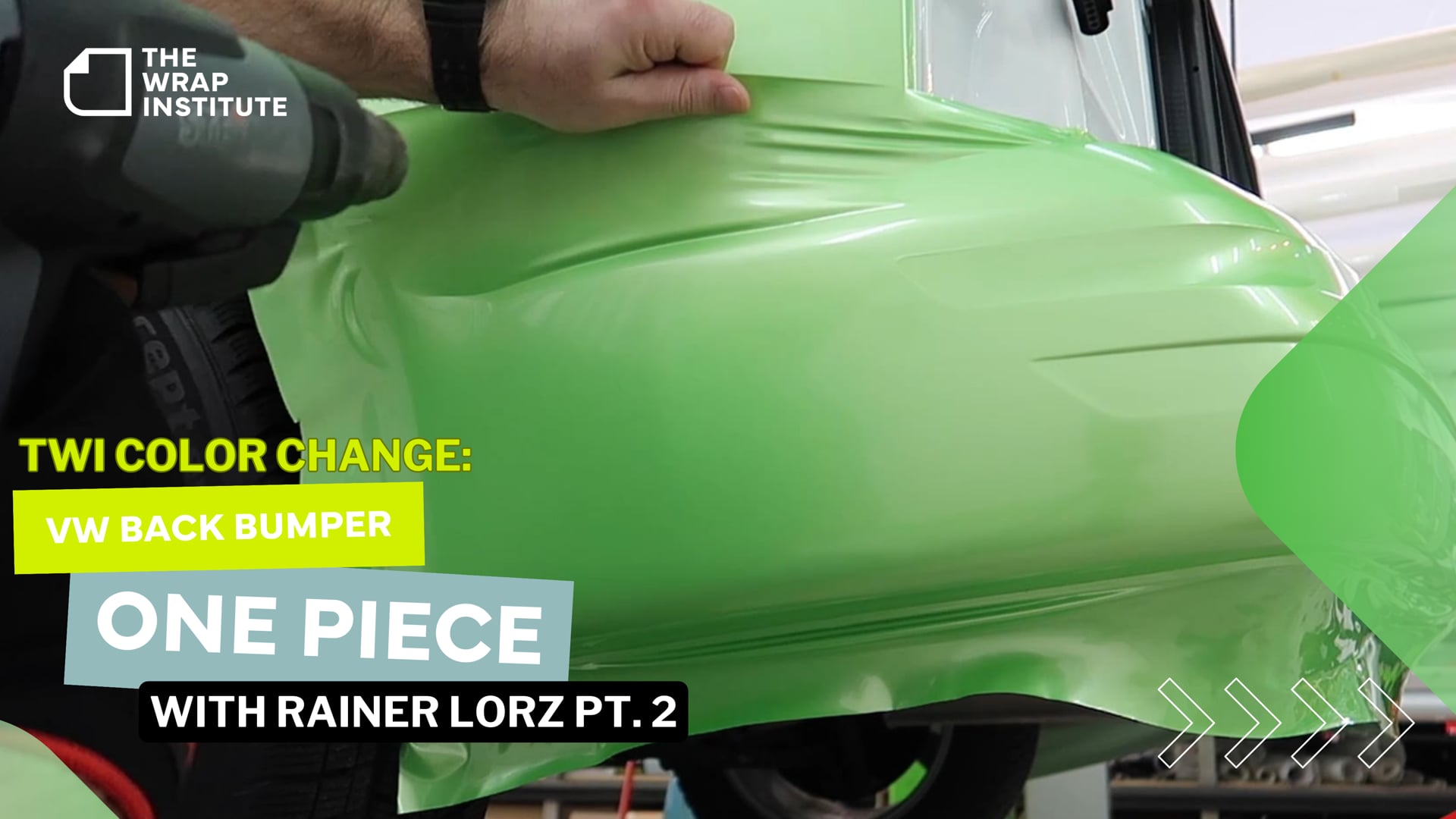 TWI Color Change: VW Back Bumper One Piece with Rainer Lorz Pt.2 — The ...