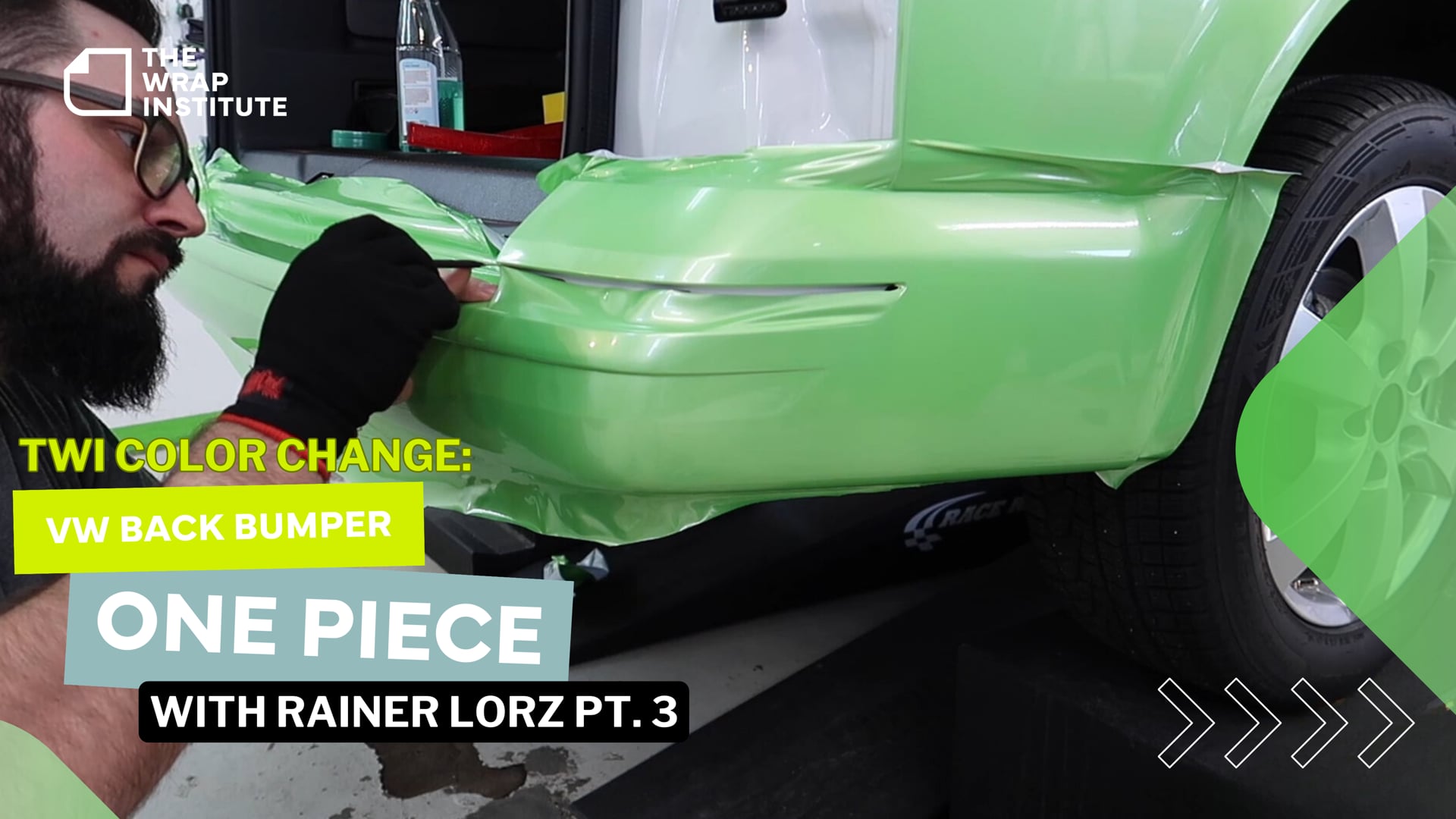 TWI Color Change: VW Back Bumper One Piece with Rainer Lorz Pt.3 — The ...