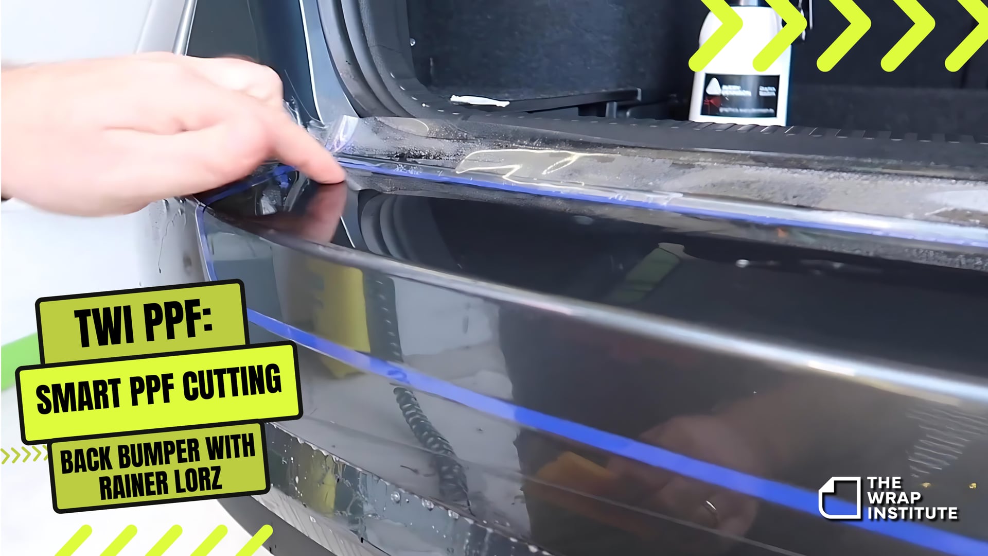 Smart PPF Cutting - Back Bumper with Rainer Lorz — The Wrap Institute